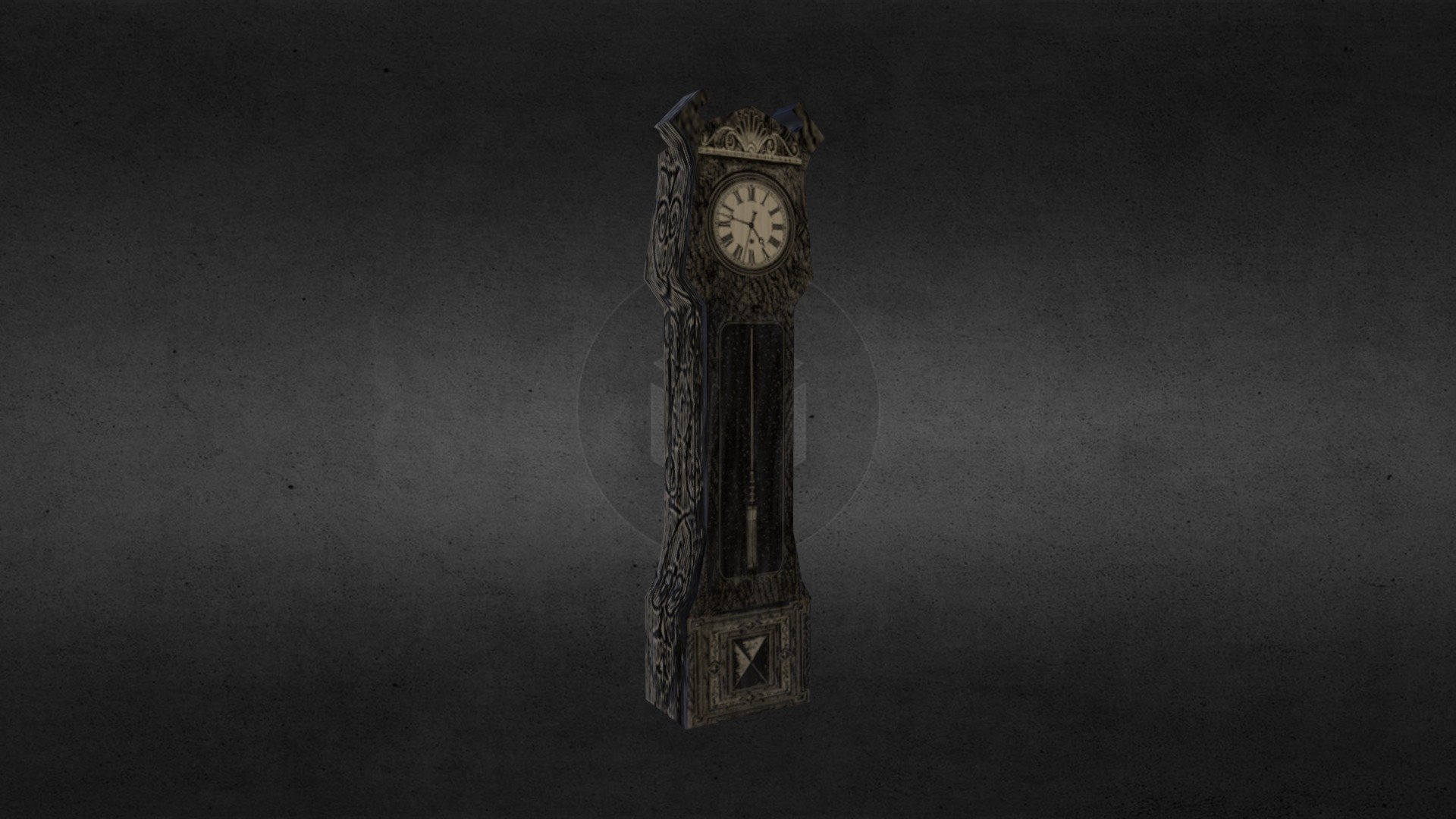 Ghost House clock - 3D model by Brett (@cootermcnutt) [4babdb1] - Sketchfab