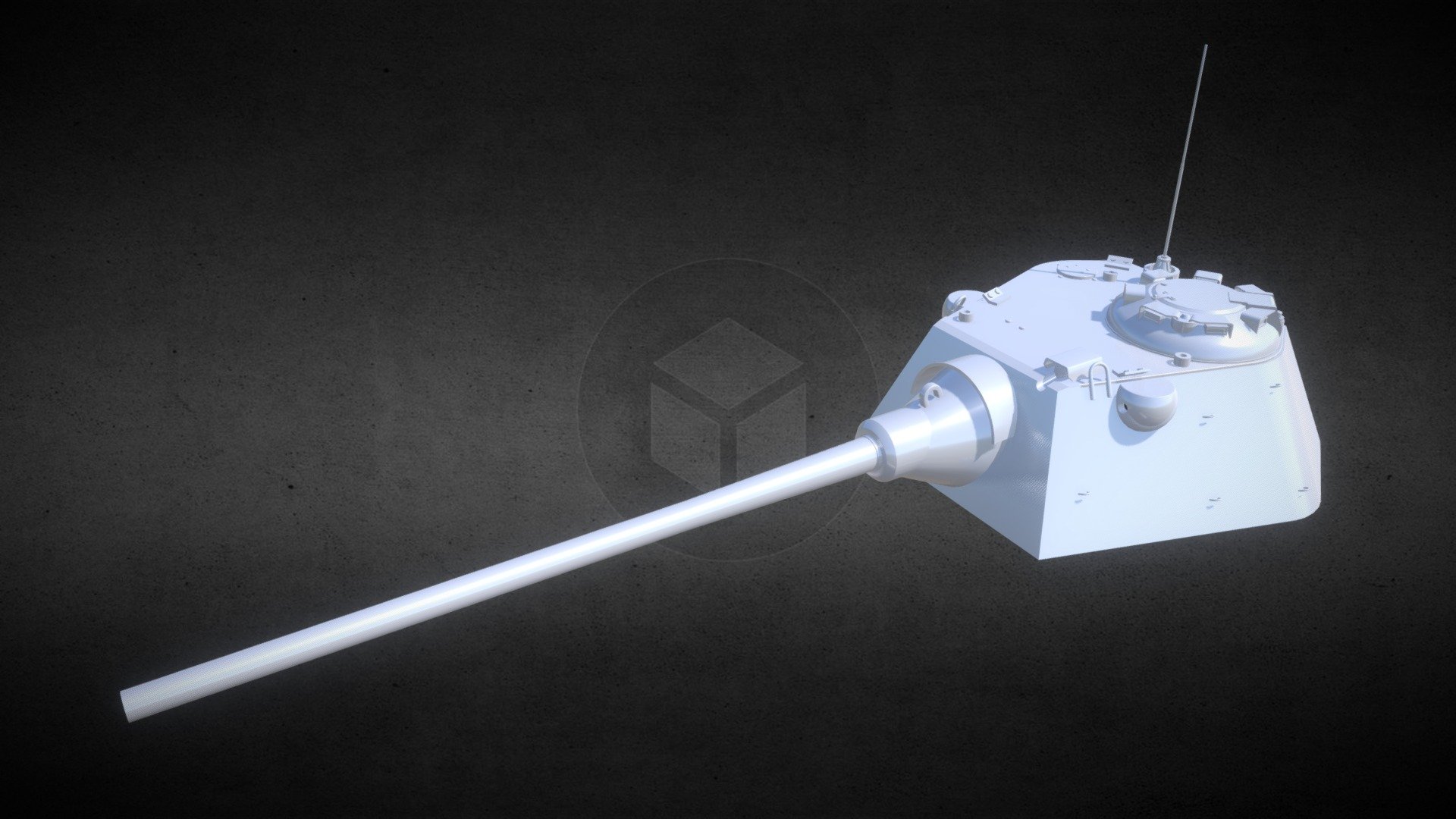 Panther F Schmalturm Turret -WIP- - 3D model by AdamKozakGrafika ...