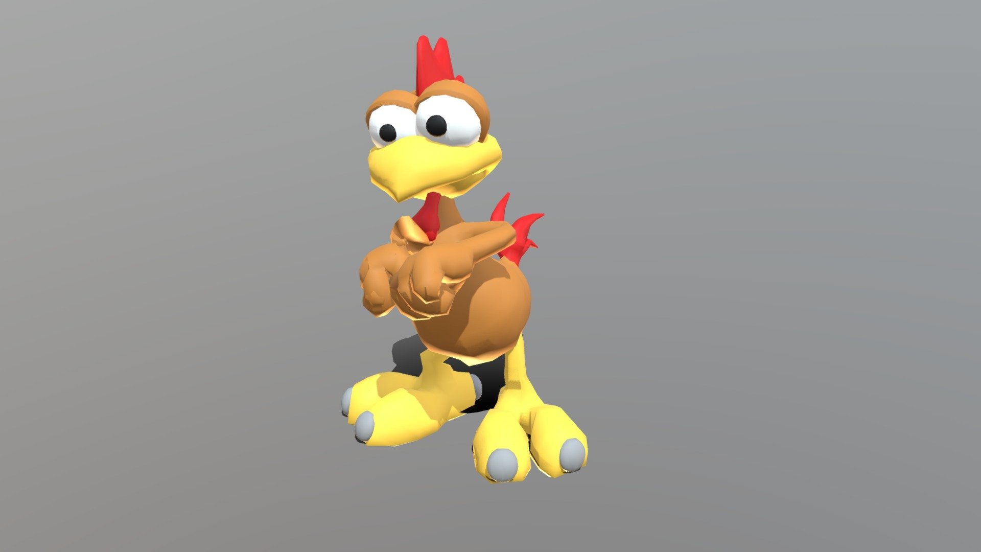Moorhuhn / Crazy Chicken - Download Free 3D model by nthmn.exe [4bae7d0] - Sketchfab