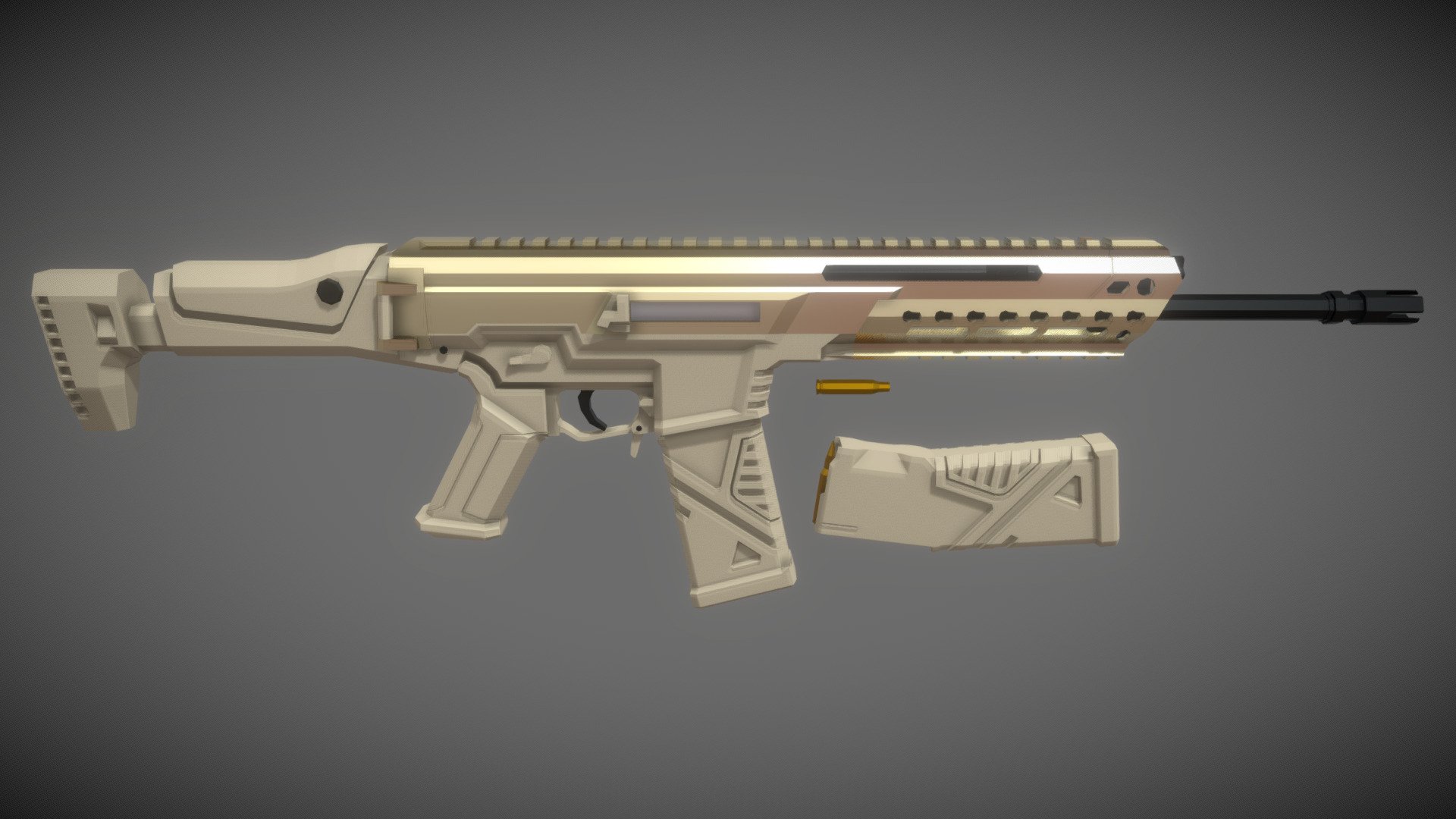 low-poly HK433 - Download Free 3D model by D_U (@DU1701) [4baf030 ...