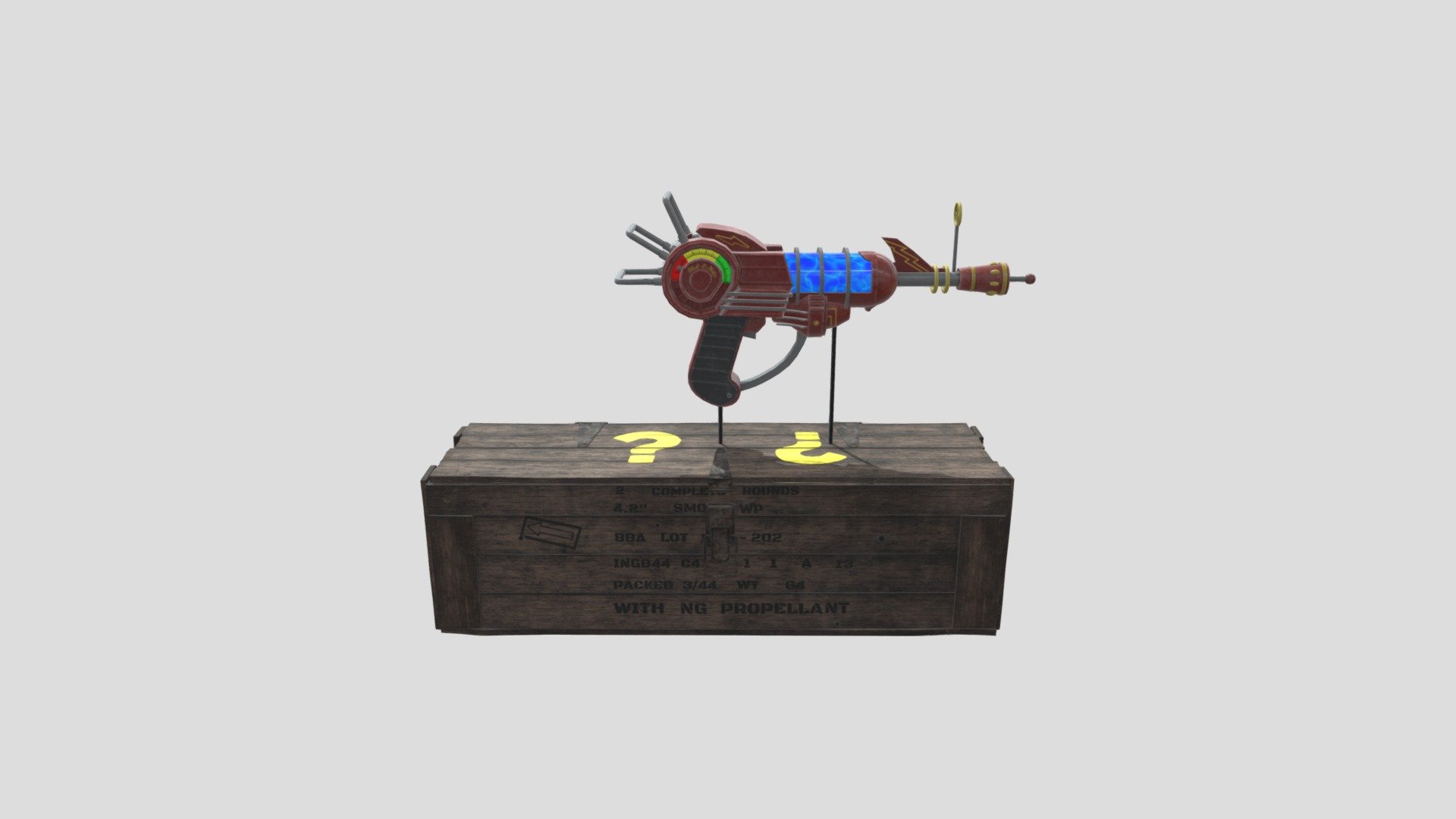 Call of Duty Ray Gun Replica Statue - 3D model by Chob [4baf954 ...