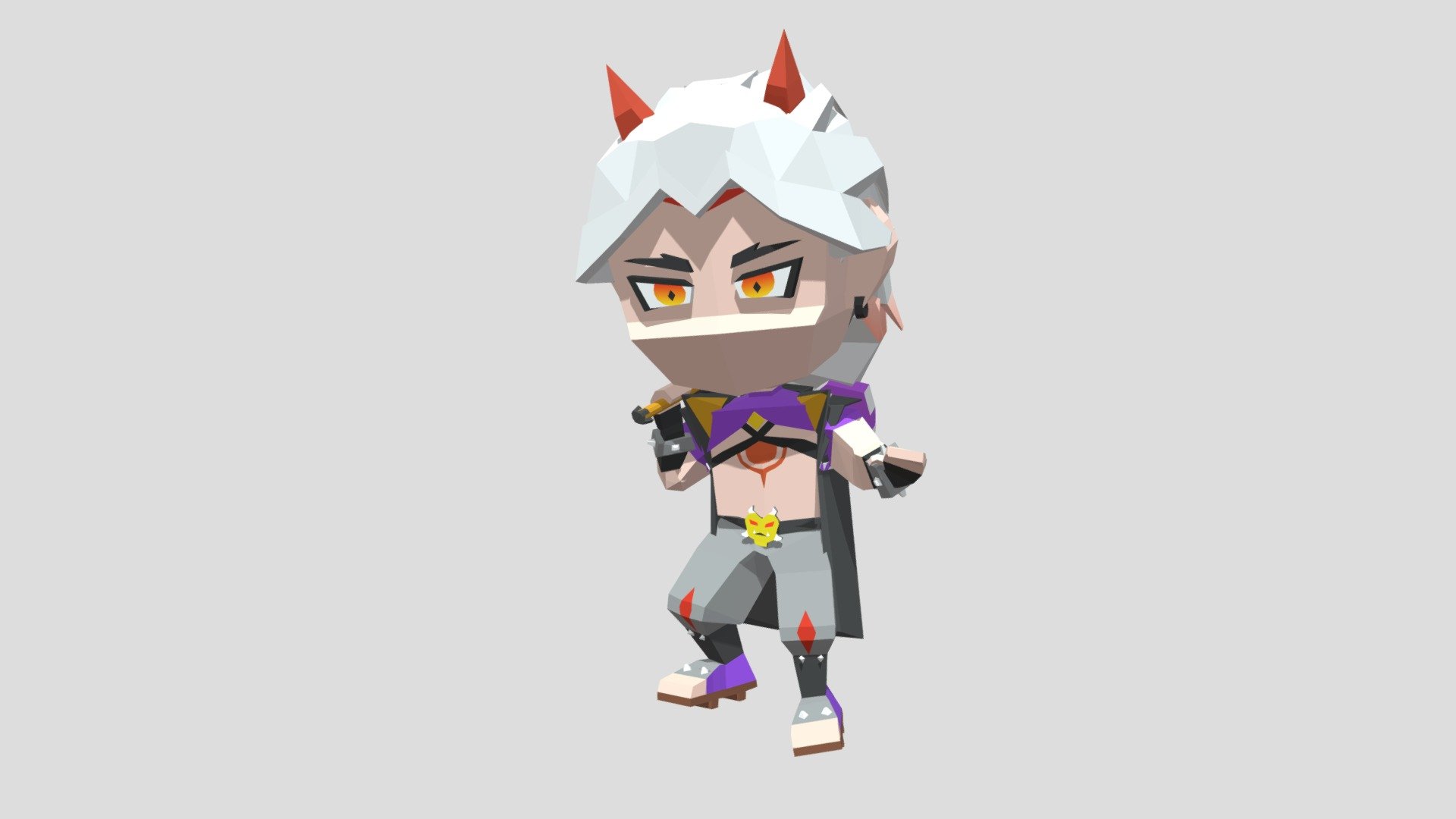 Arataki Itto (Genshin Impact) - Download Free 3D model by D7Xtreme ...