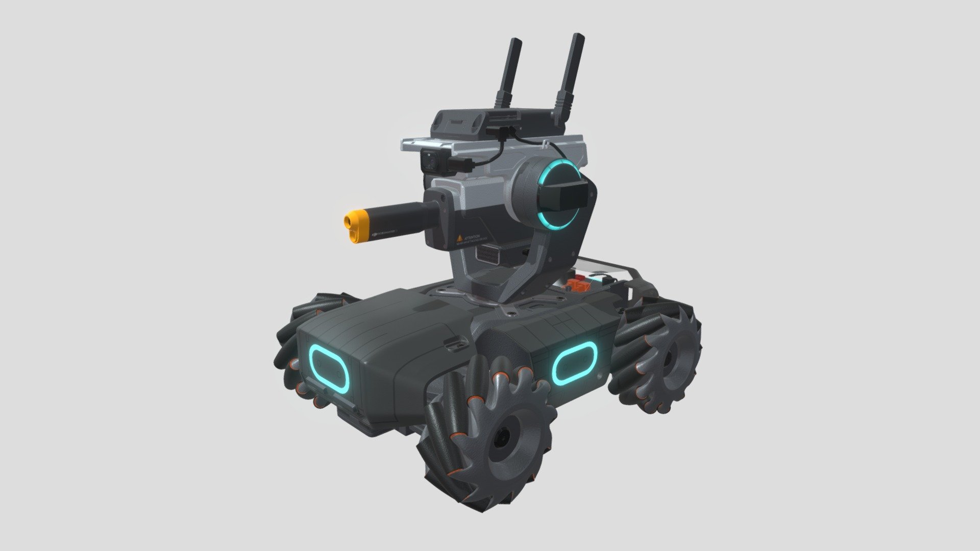 DJI ROBOMASTER - 3D model by HANU STORE (@HANUSTORE) [4bb0b52] - Sketchfab