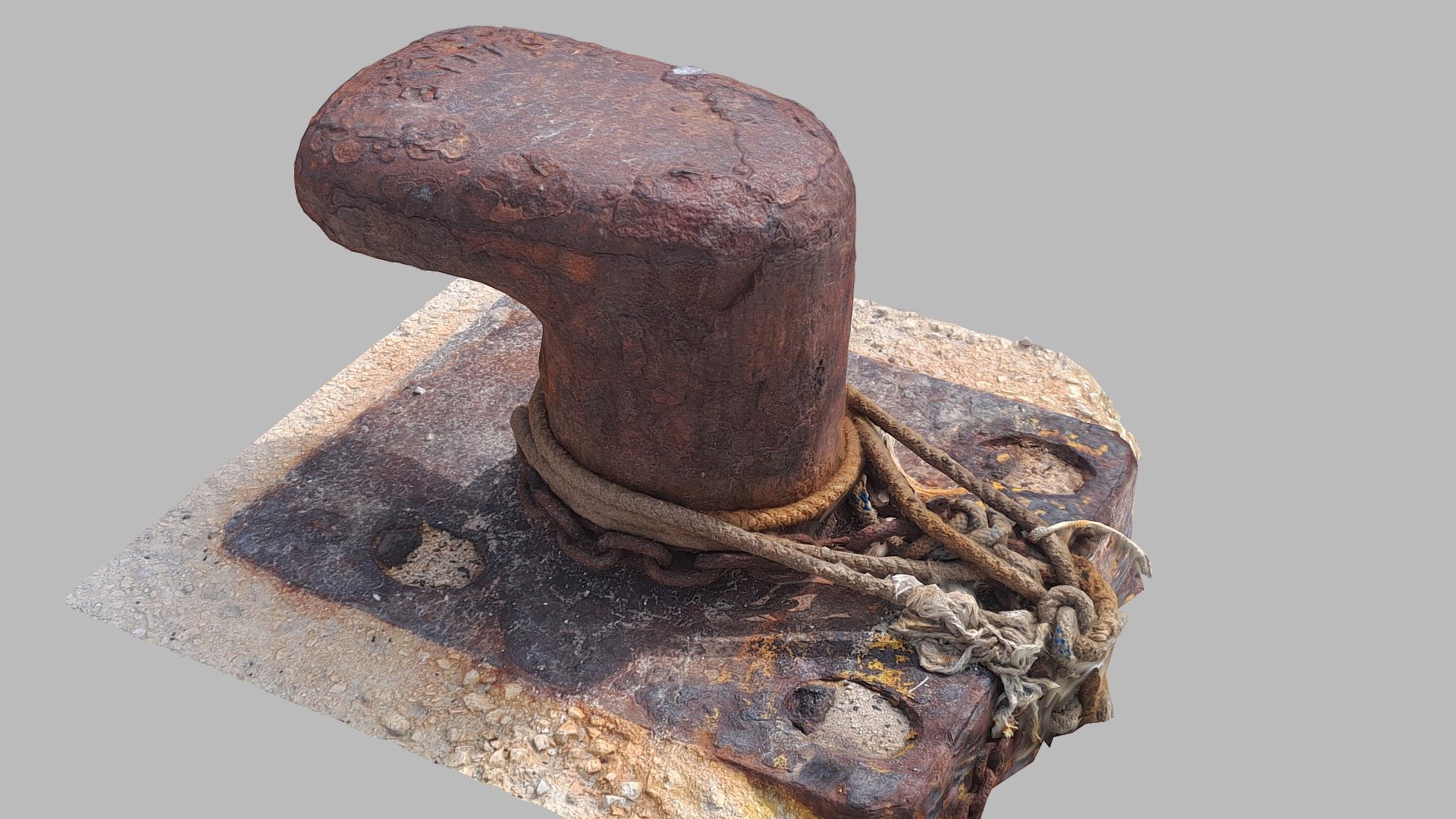 Rusty ship bollard - Download Free 3D model by Оrрндп ЯТG (@orphanrtg ...