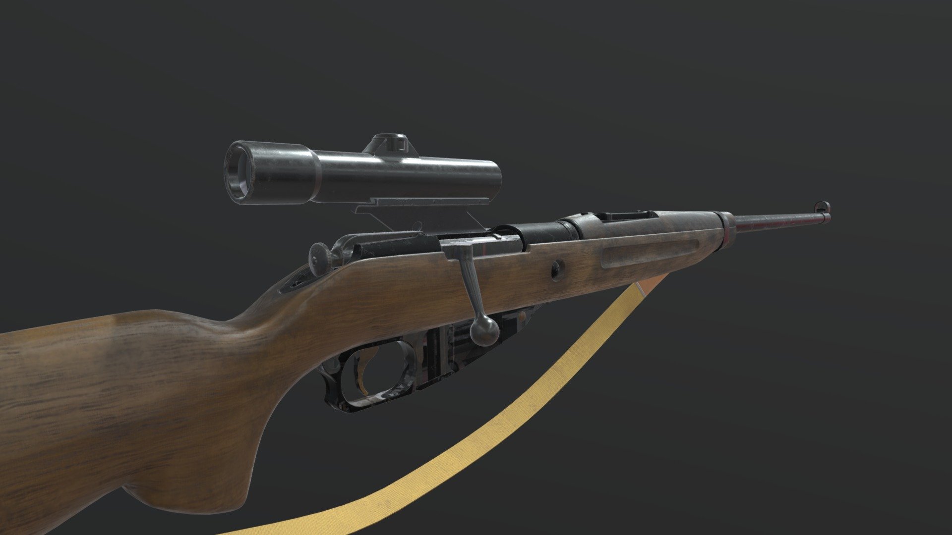 Modified Mosin - Download Free 3D model by daniel_marsovich (@danmars ...