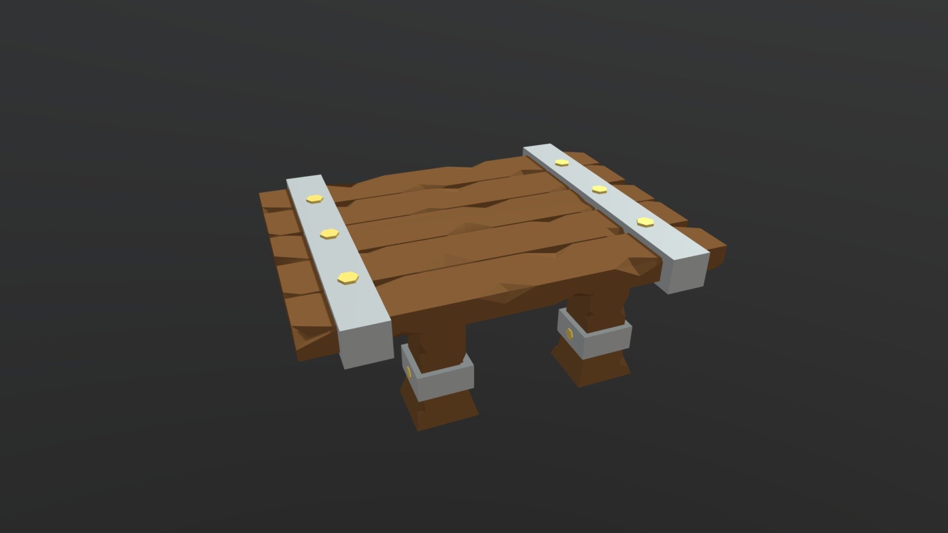Low Poly Wooden Table - Download Free 3D model by charliesketch ...