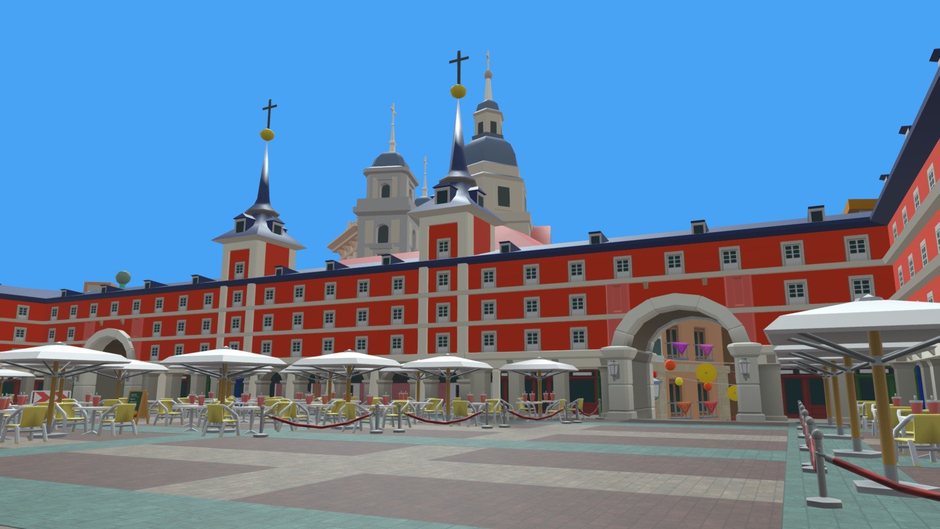 Mario Kart 8 Deluxe - Tour Madrid Drive - Download Free 3D model by H ...