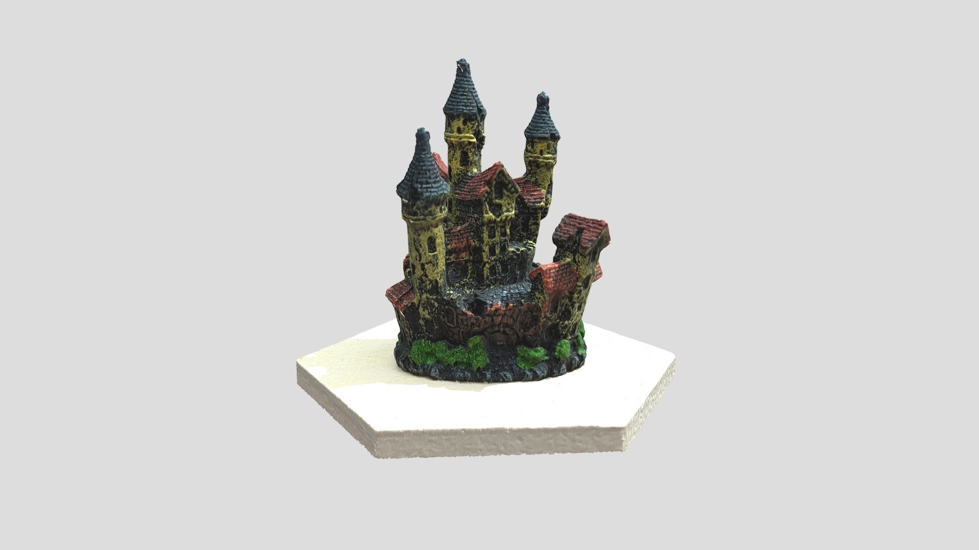 Tiny Resin Castle - 3D model by dandruffkielbasa [4bb1551] - Sketchfab
