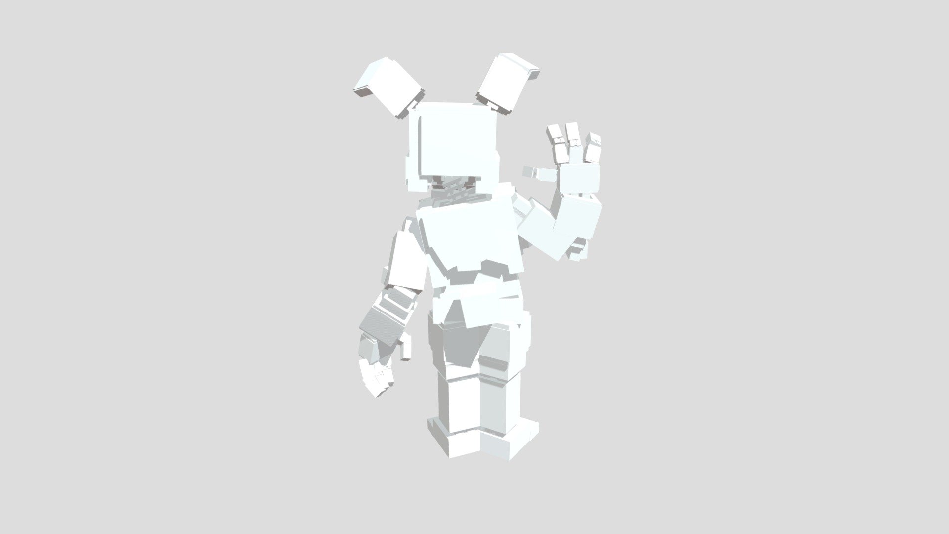 Voxel Toy Bonnie - 3D model by 🍕 | Swizzie's | 🍕 (@paulayque) [4bb1b36 ...