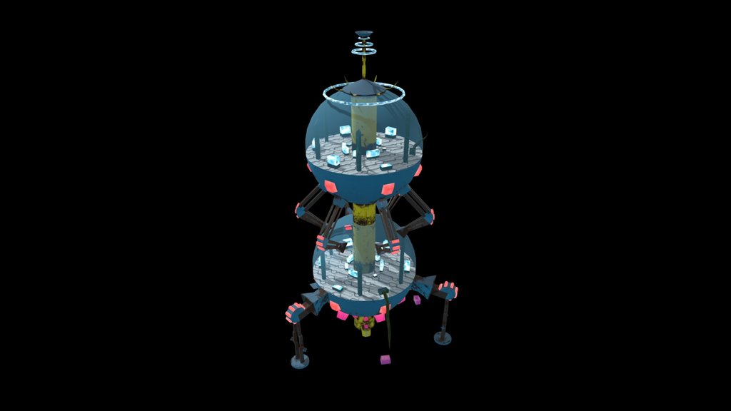 Space and SciFi Assets - A 3D model collection by GermiyanBey - Sketchfab
