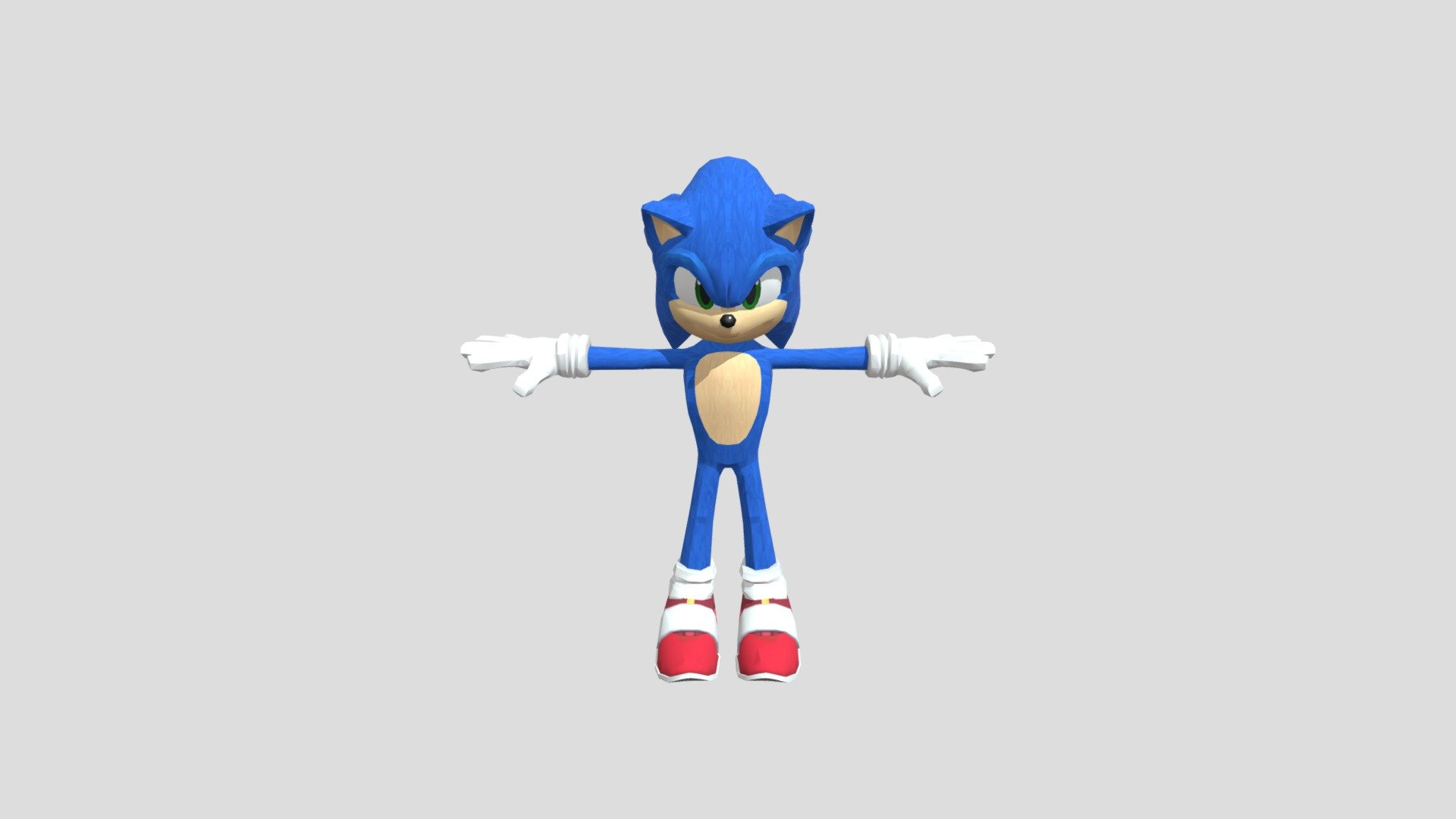 Sonic Movie - 3D model by 《ProjectXavier》 (@ProjectXavier) [4bb3608 ...