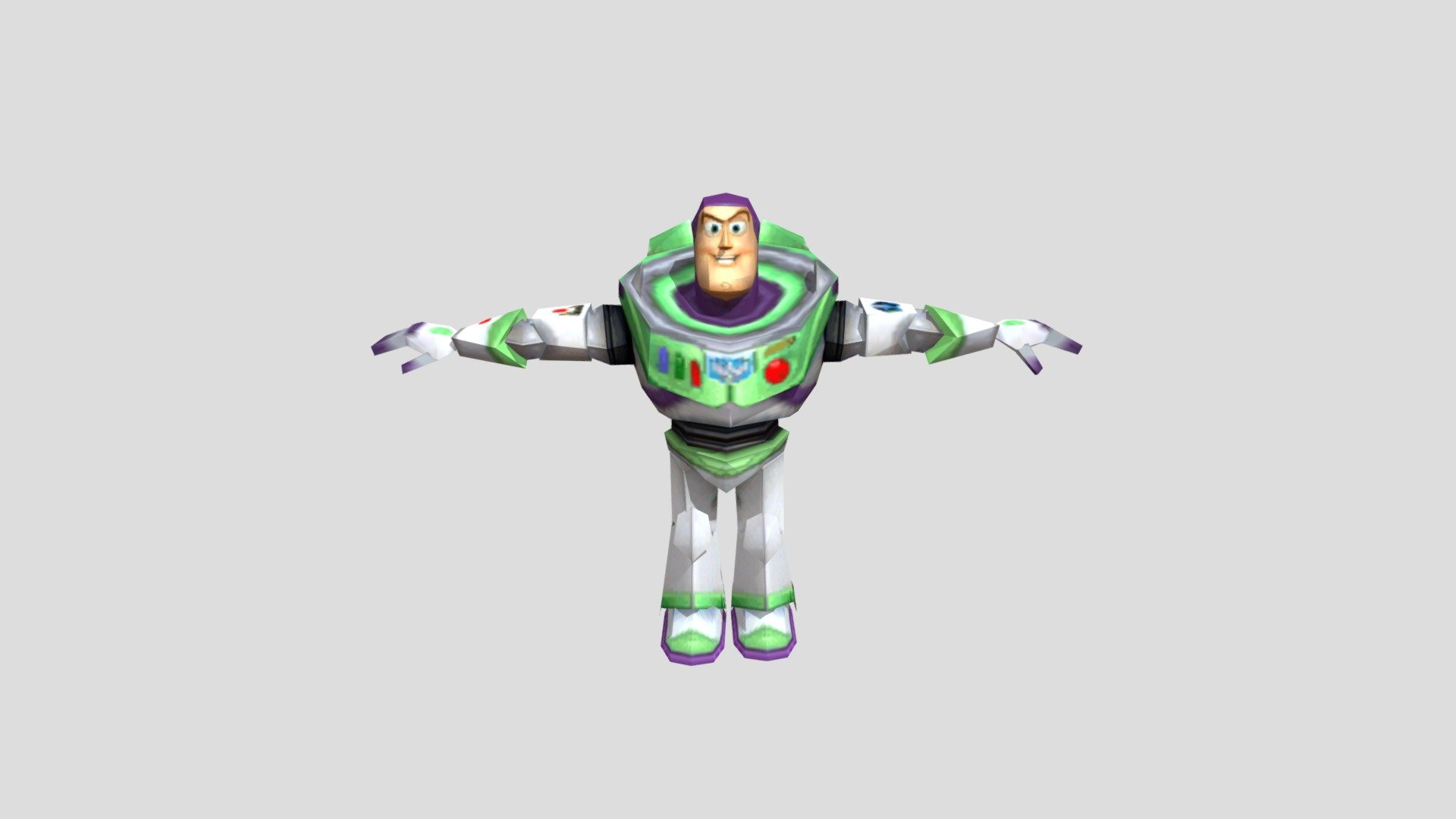 Buzz Lightyear NDS T Pose - Download Free 3D model by Jamessmartguy ...