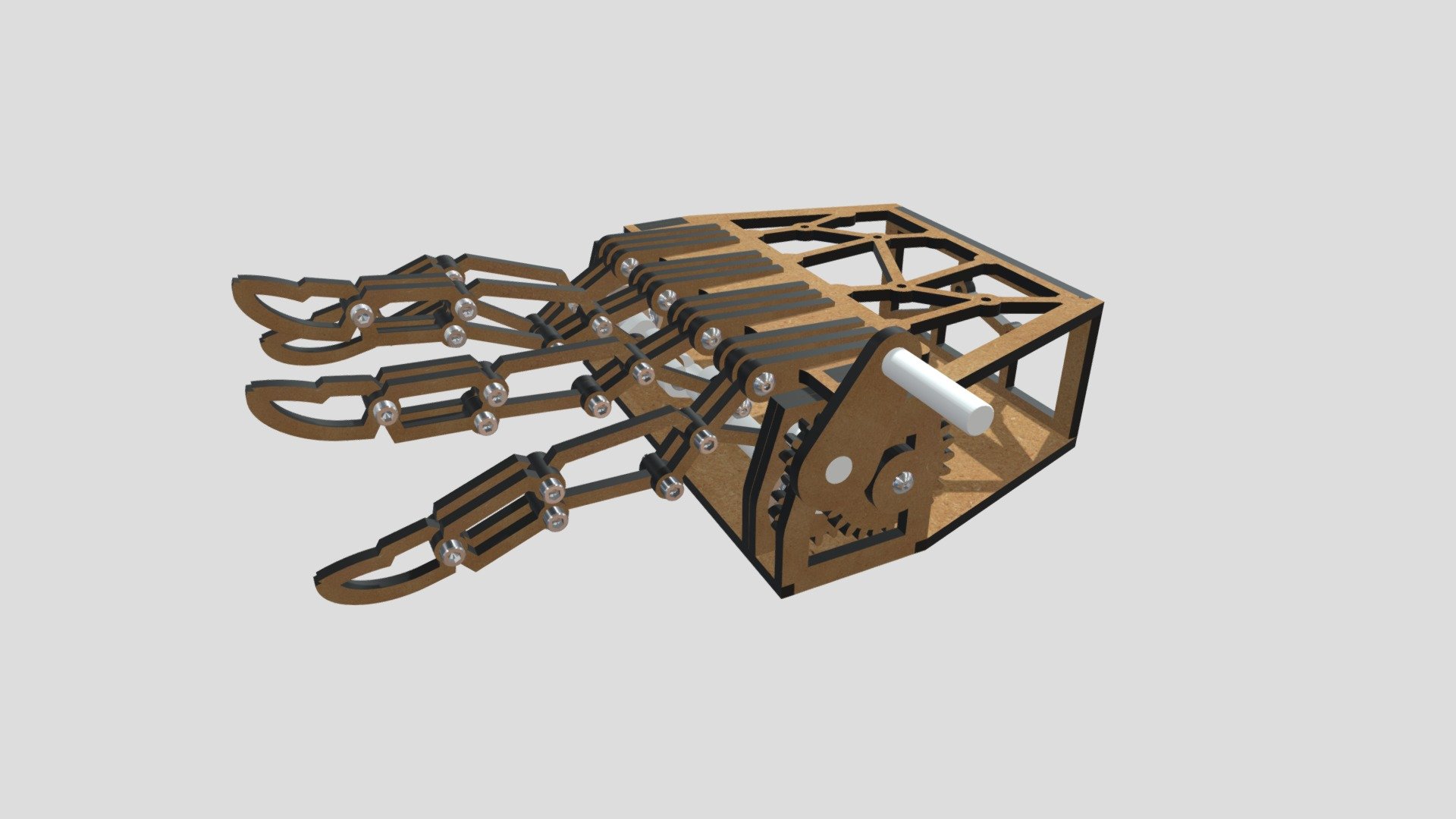 Hand Automata - Download Free 3D model by James Davis (@jdavisdog ...