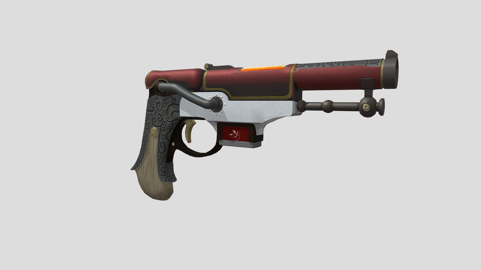 Joch Bolter Pistol - 3D model by MathewDixon [4bb6217] - Sketchfab