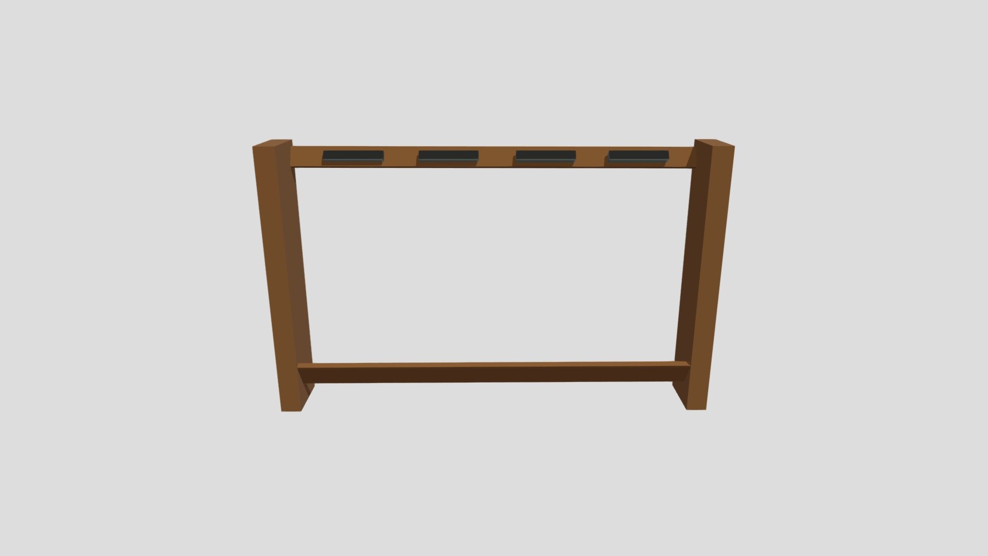 Weapon Rack - 3D model by Partypooper [4bb6389] - Sketchfab