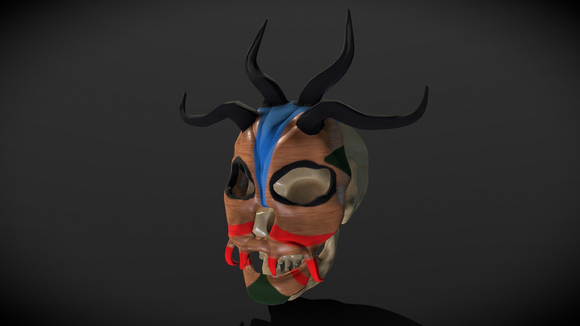Shaman Skull - 3D model by AyddenYosari [4bb74ae] - Sketchfab