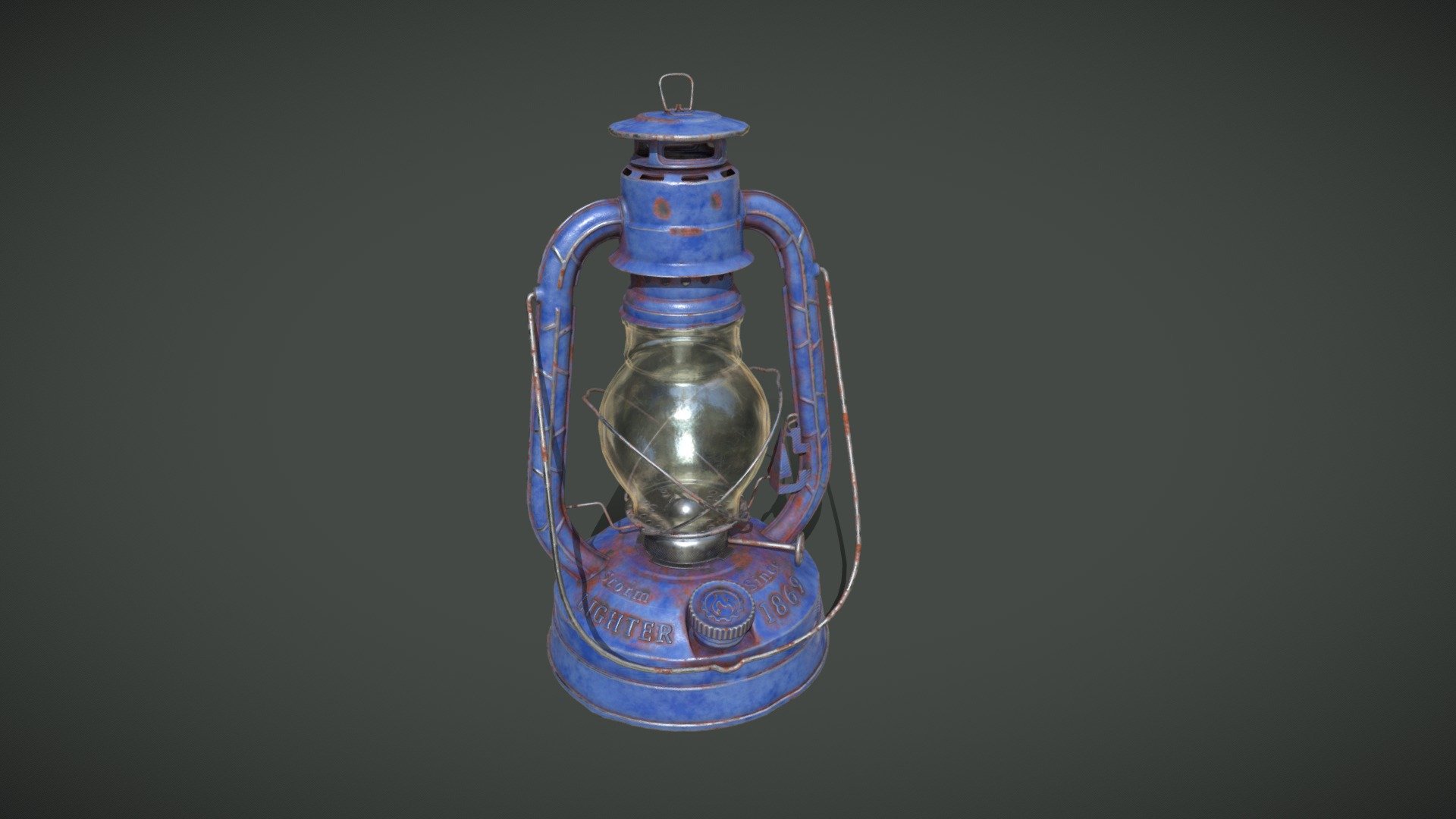 Kerosene lamp - Download Free 3D model by VladIG_CG (@VladIG) [4bb7e21 ...