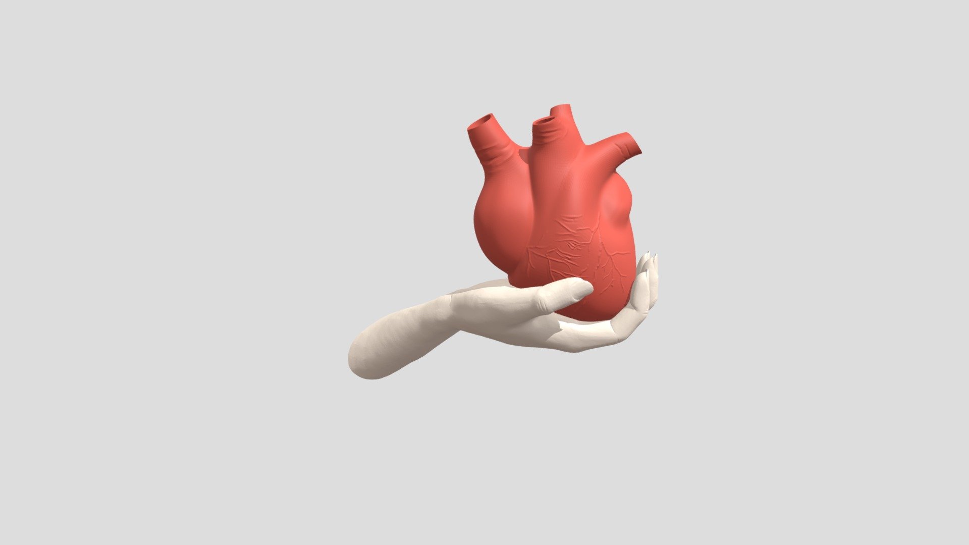 HandHeart - Download Free 3D model by SGclub [4bb806e] - Sketchfab
