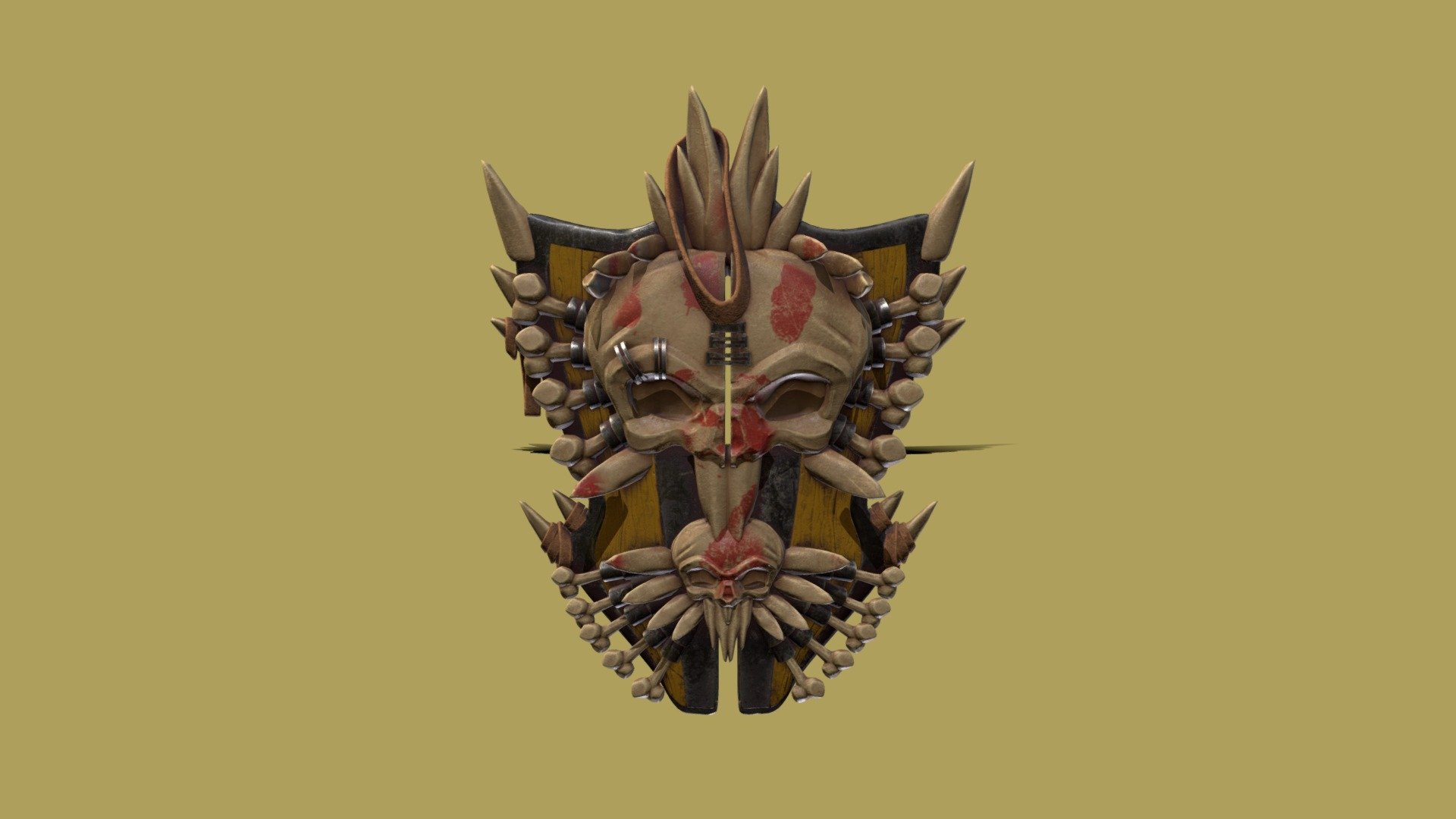 Bone_Shield_-_SketchfabWeeklyChallenge - 3D model by narasinghapala ...