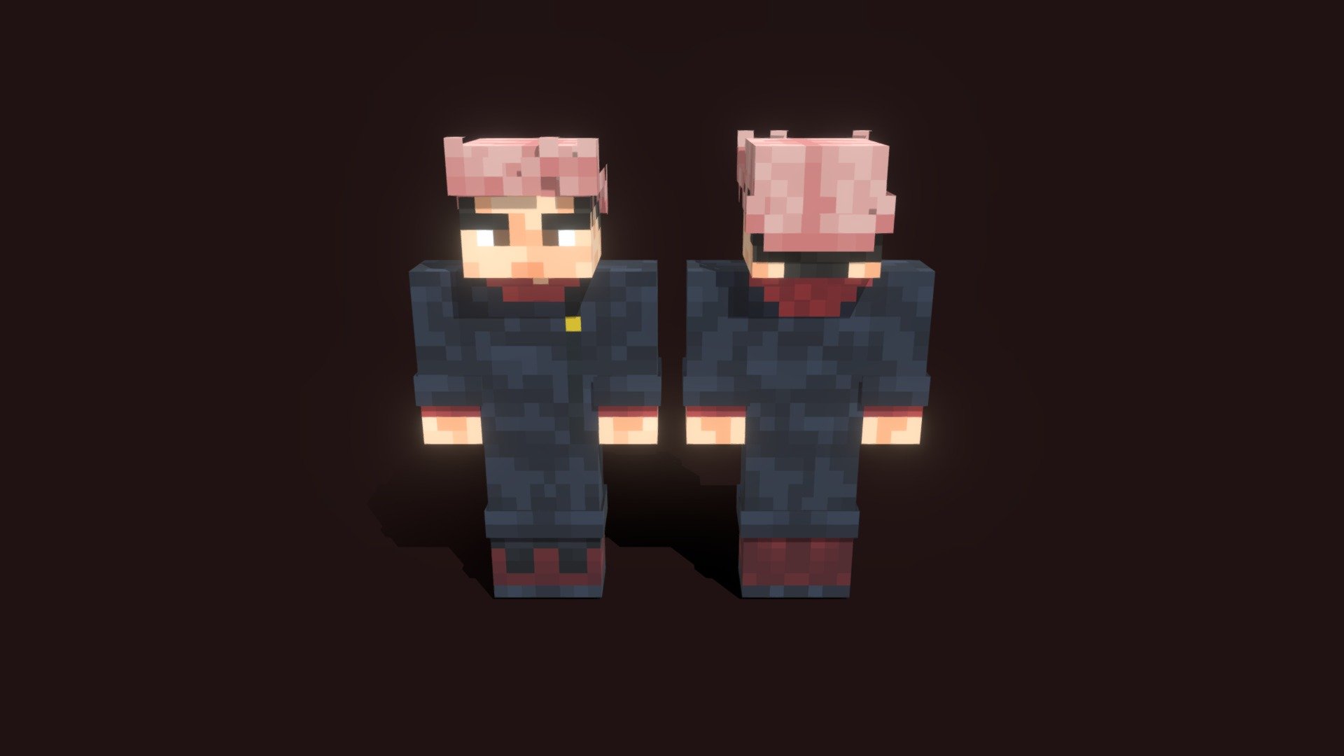 itadori yuji (Jujutsu Kaisen) - 3D model by NeyteenBrawka (@neyteenbra ...