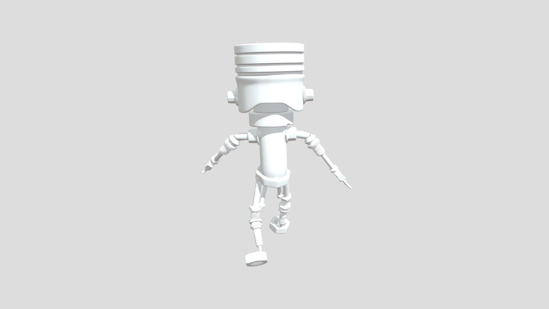 PISTONMAN - 3D model by Orlando.Jose.Rivera [4bb9839] - Sketchfab
