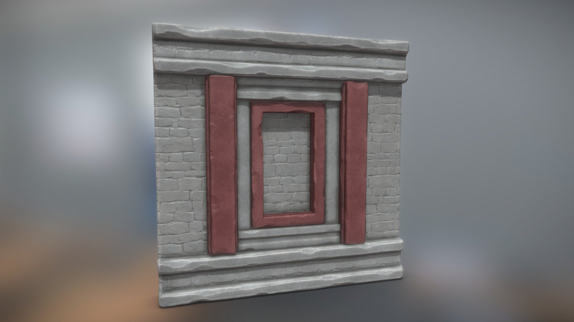 Tomb wall - Buy Royalty Free 3D model by captainapoc [4bba491 ...