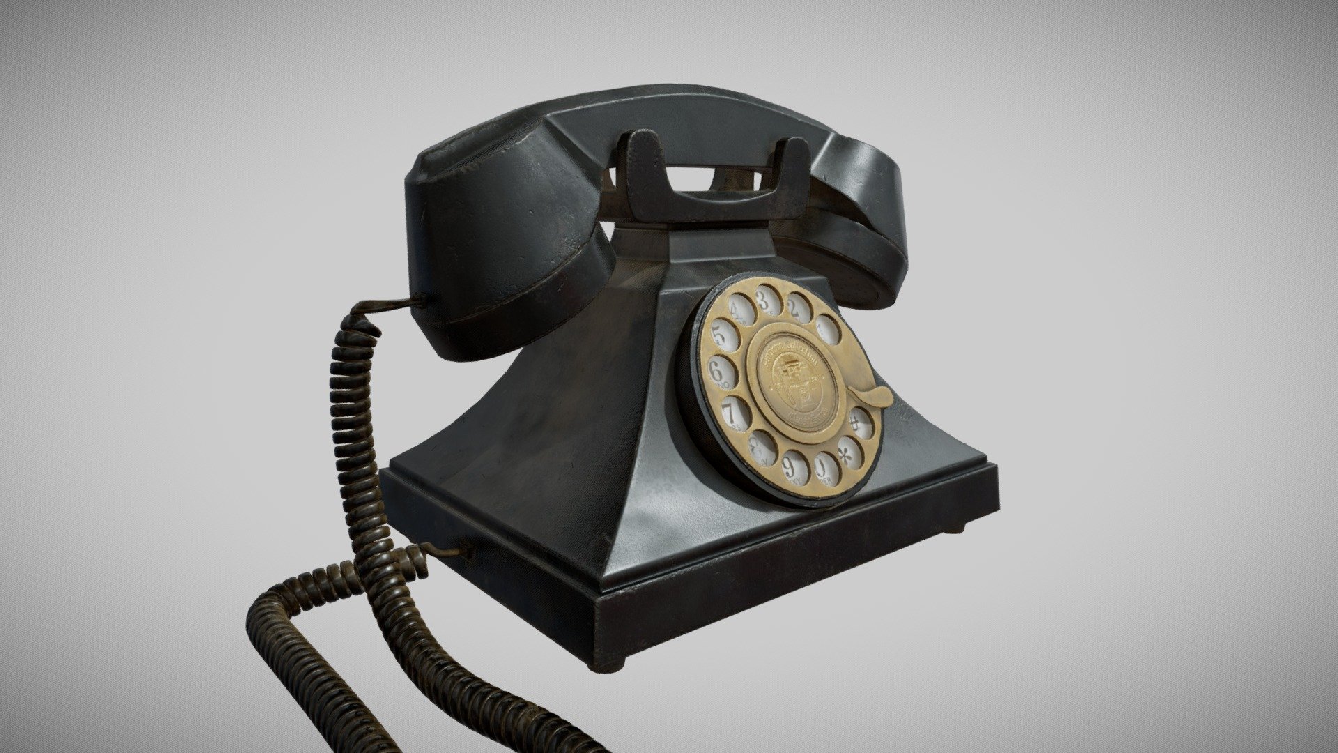 Old Phone - 3D model by M. Zamzam (@Zamzam2003) [4bbb3c0] - Sketchfab
