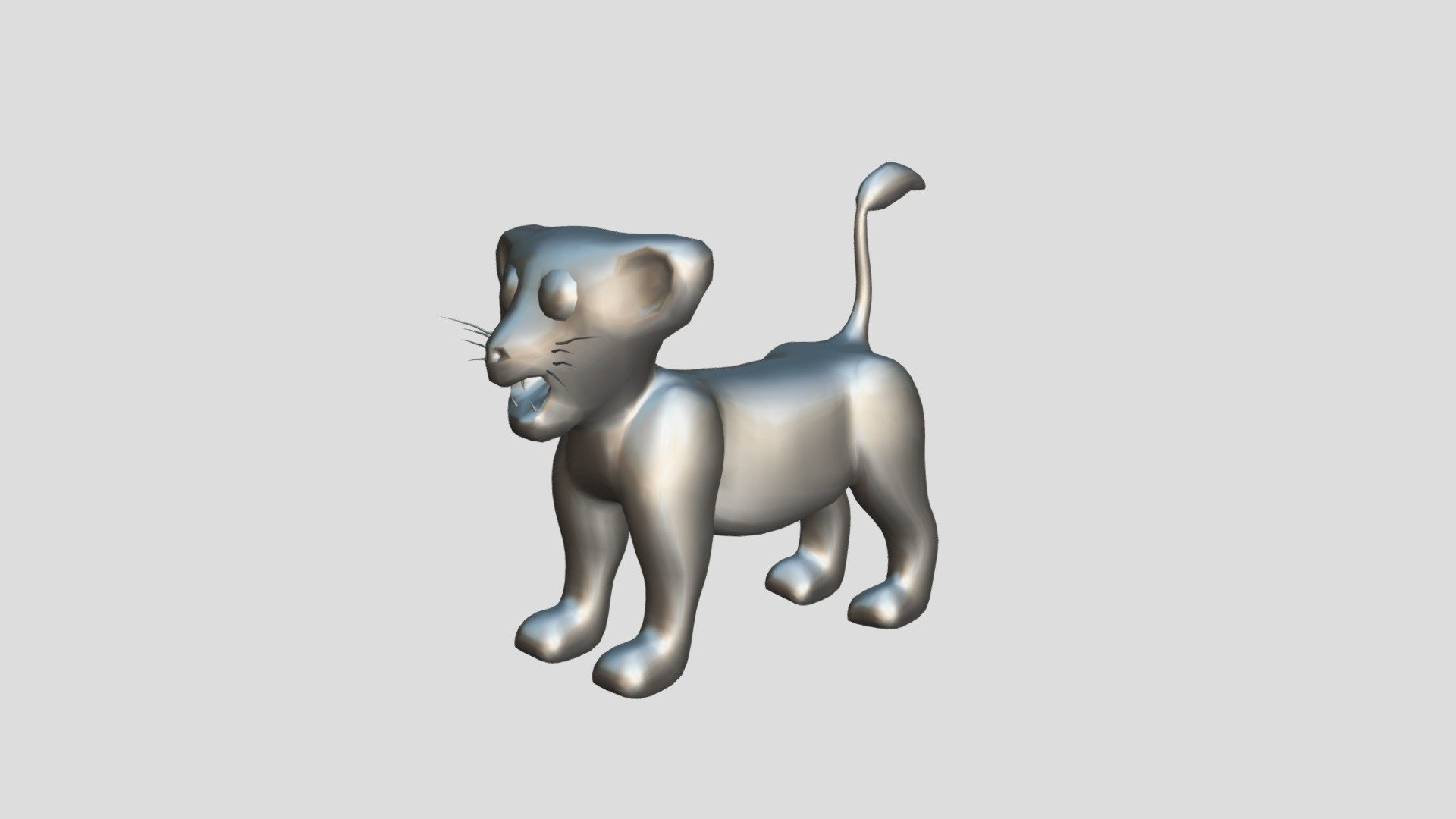 Simba MidPoly - 3D model by TheDani1399 [4bbc3a5] - Sketchfab