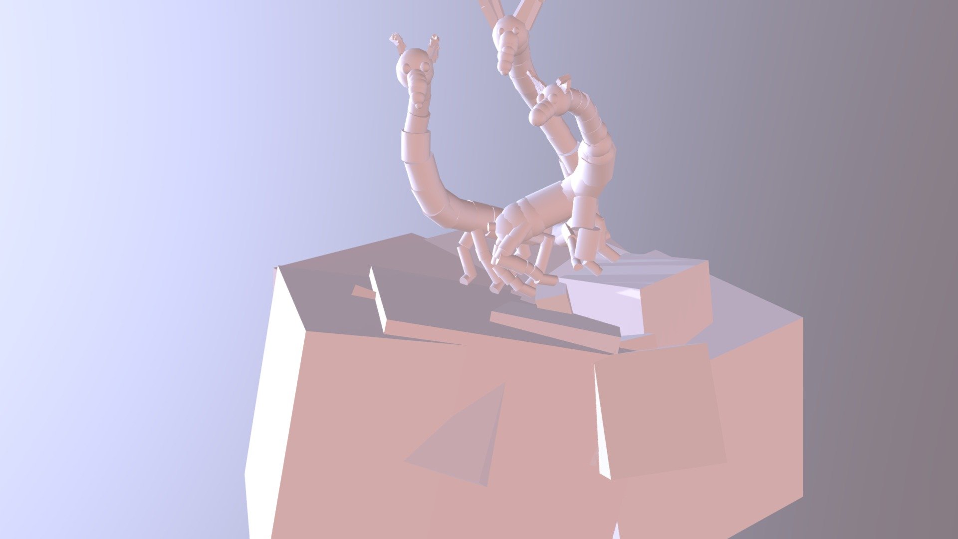 Tines (sentient dog pack/group mind) - Download Free 3D model by ...