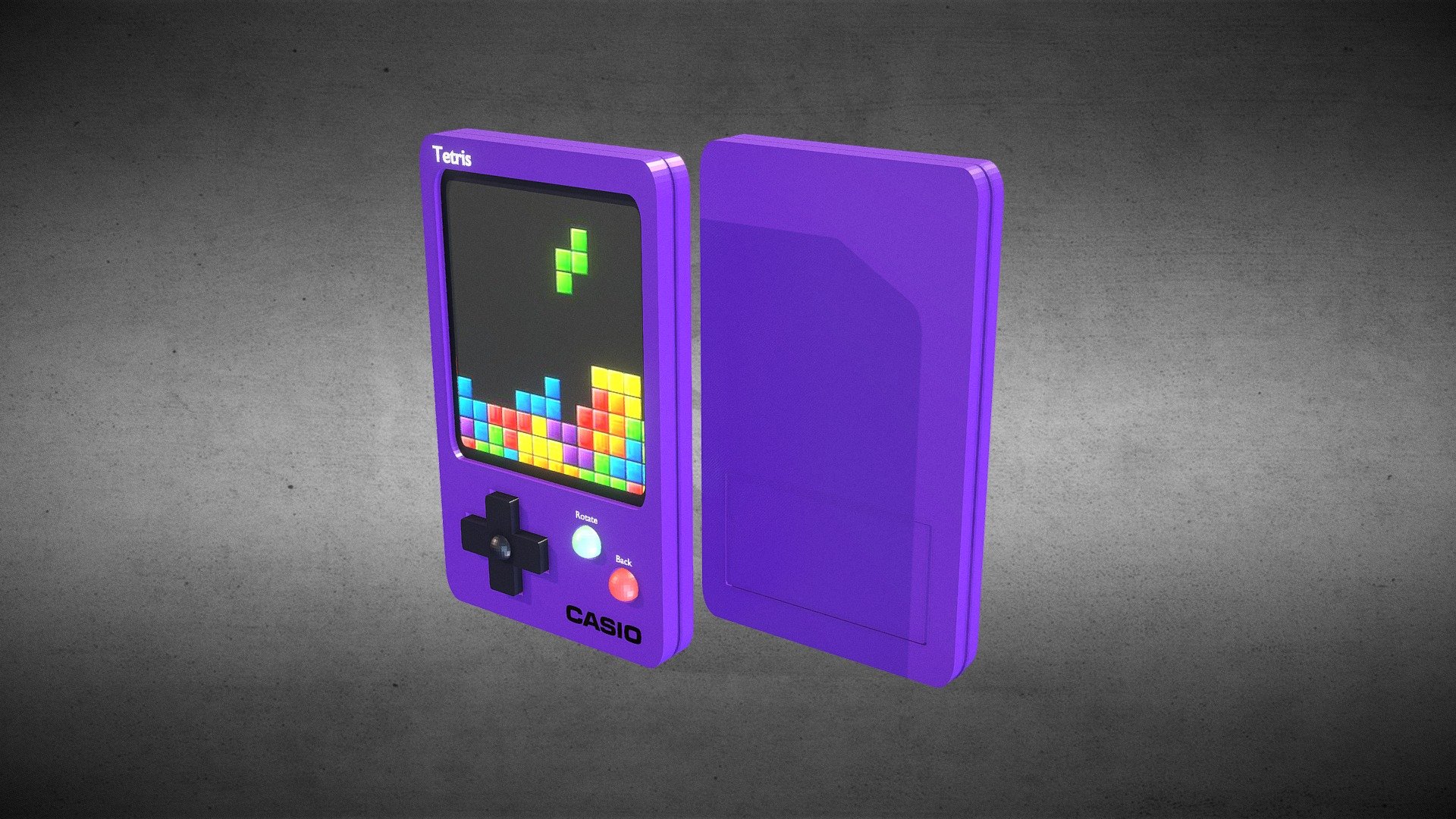 Tetris Game - 3D model by jalalkay [4bbe68e] - Sketchfab
