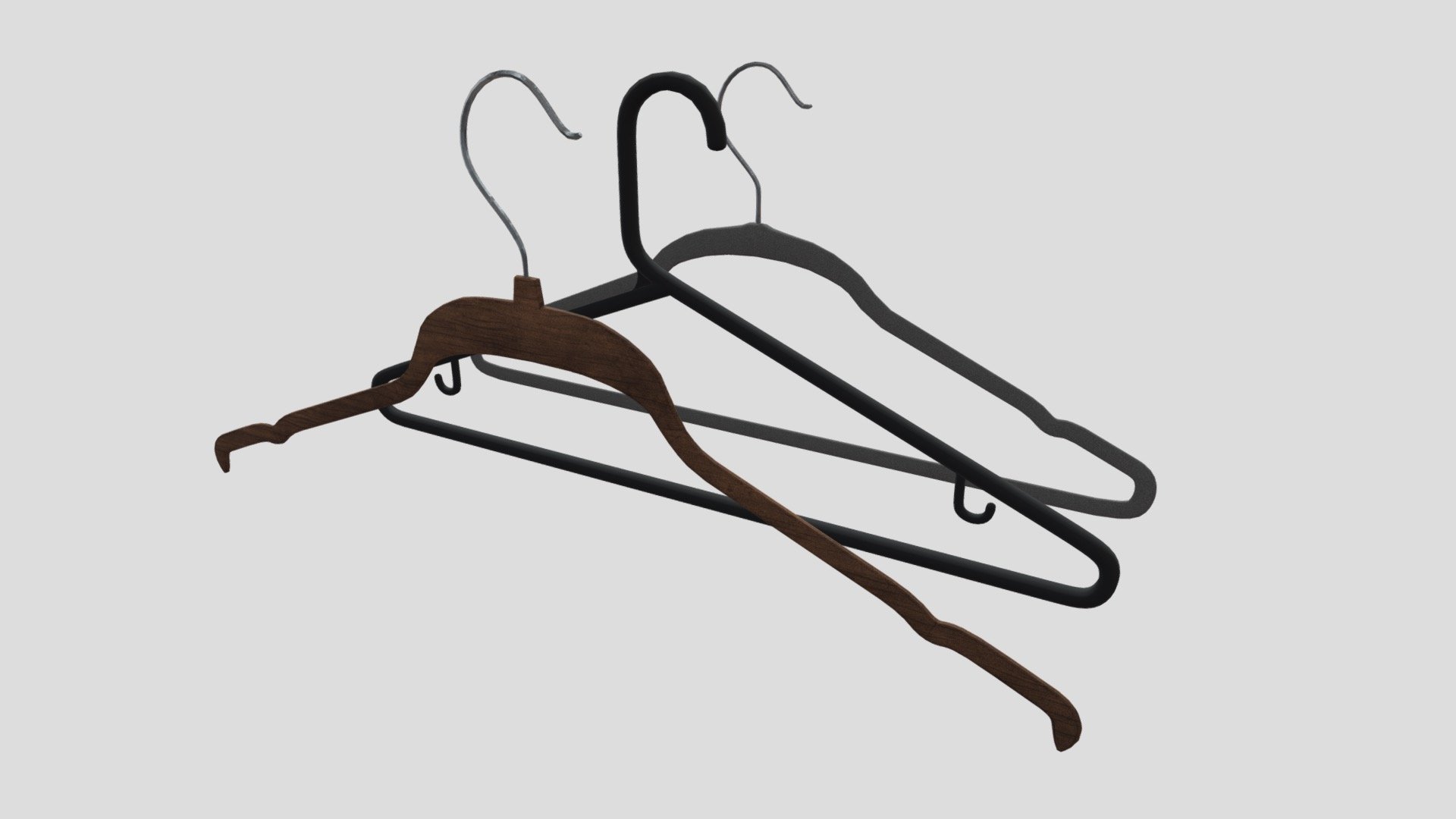 Cloth Hangers - Buy Royalty Free 3D model by Desertsage [4bbef83 ...