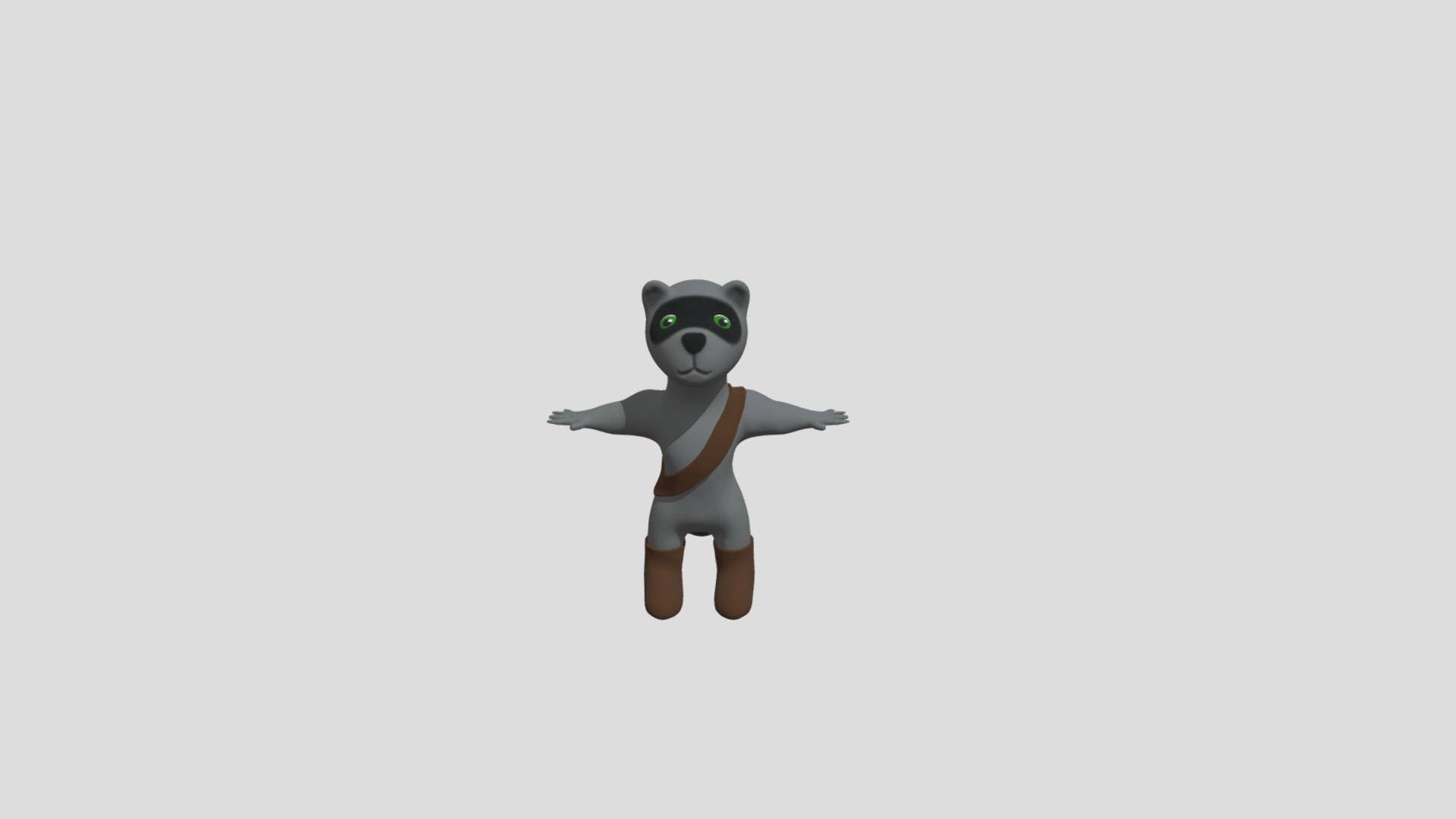 Ricky Racoon - 3D model by KysAdventures [4bbf614] - Sketchfab