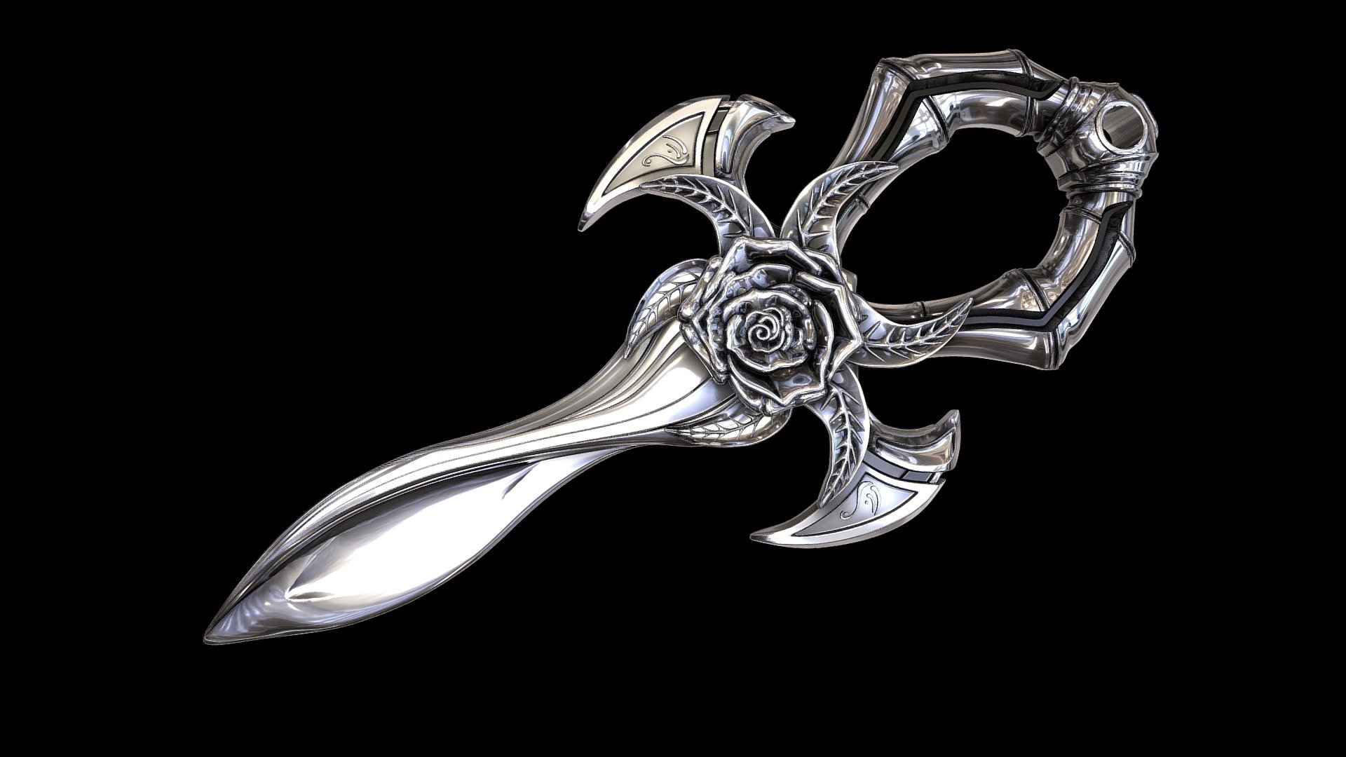 The Sahjaza Black Rose Ankh - 3D model by mavenlore [4bbf7cb] - Sketchfab