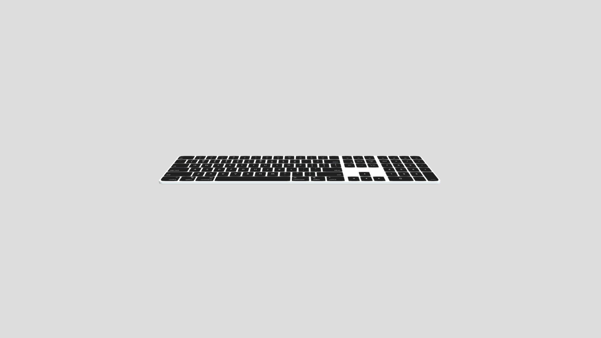 Mac Keyboard - 3D model by lobsang41 [4bc0b45] - Sketchfab