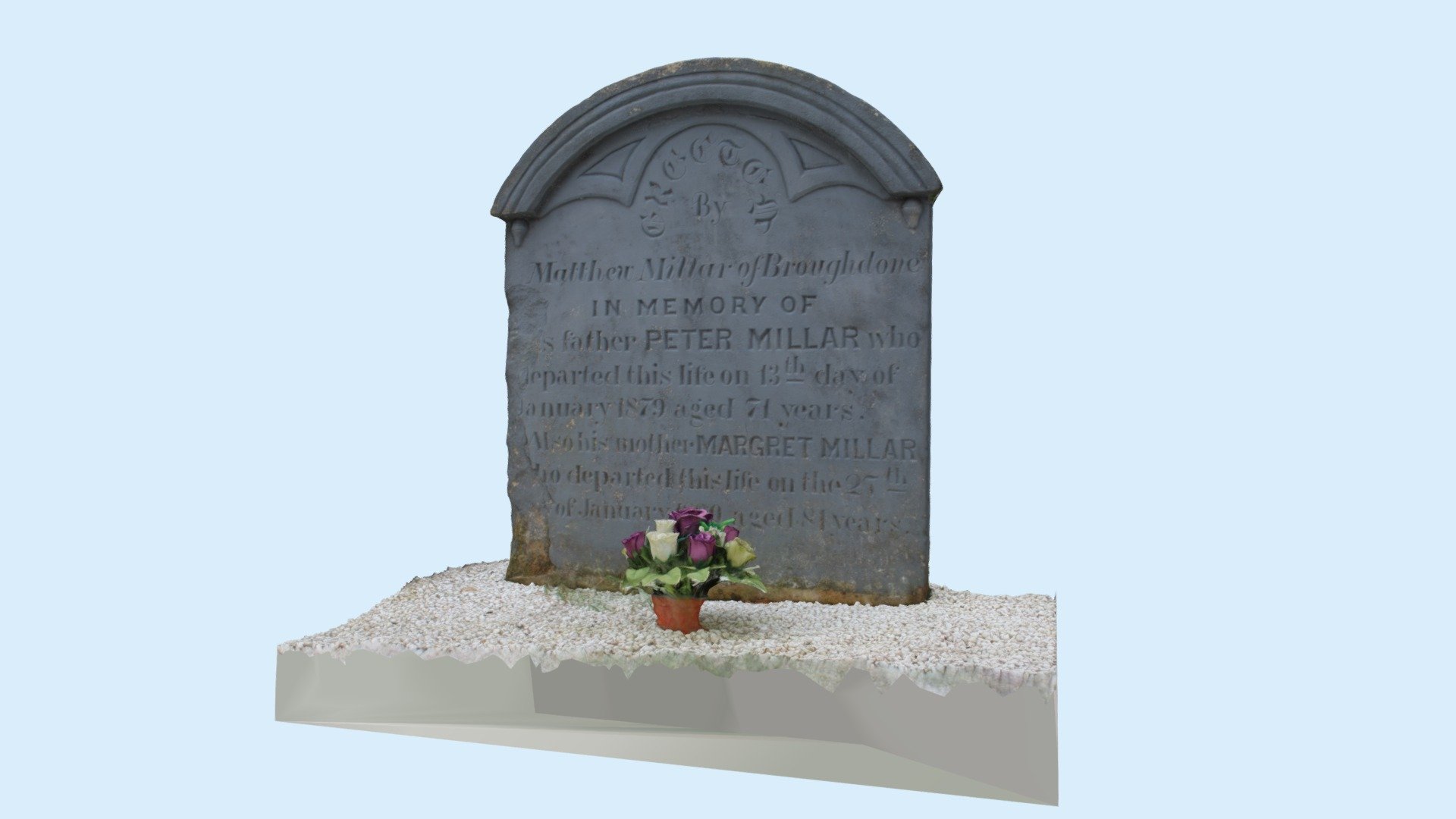 Millar Family Plot - 3D model by Bob Currie (@mooreheadmodels) [4bc115c ...