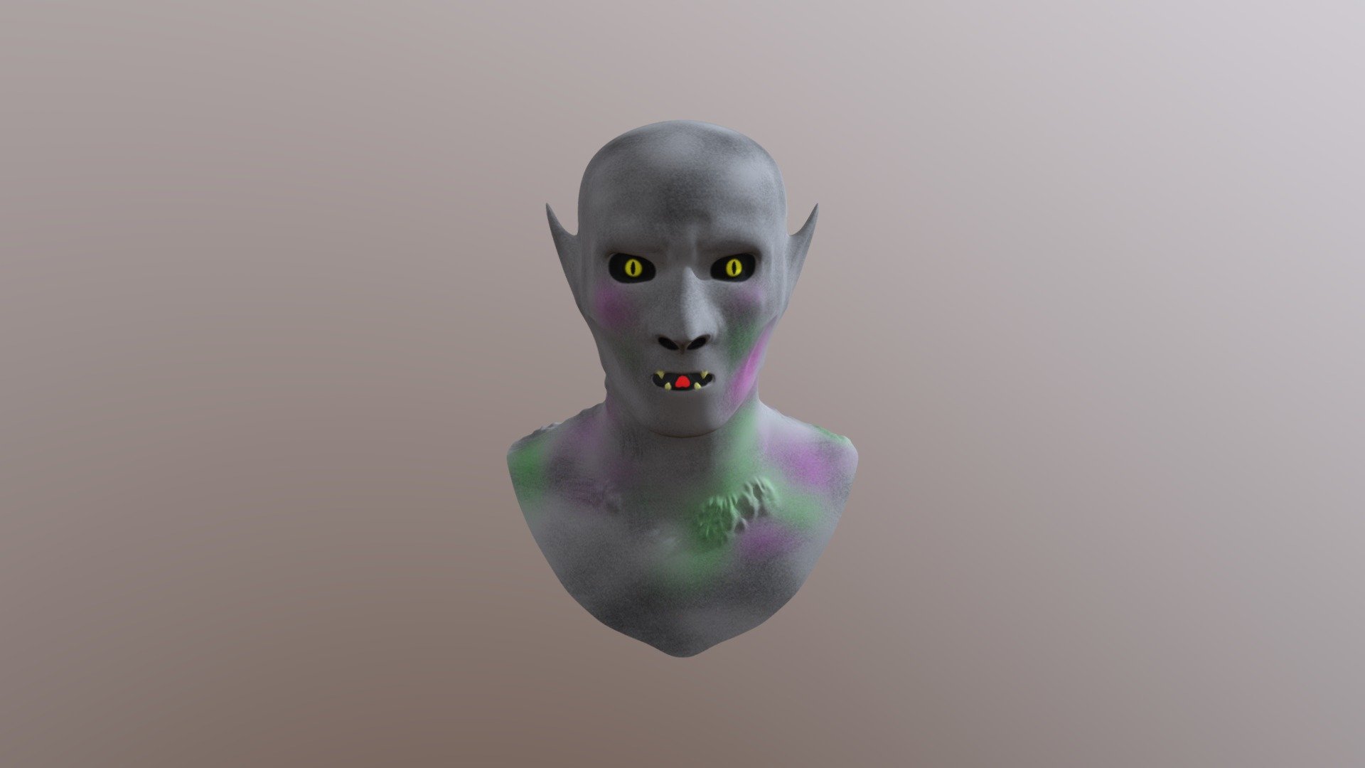 Greyscale Vampire - 3D model by JefC19 [4bc4f3e] - Sketchfab
