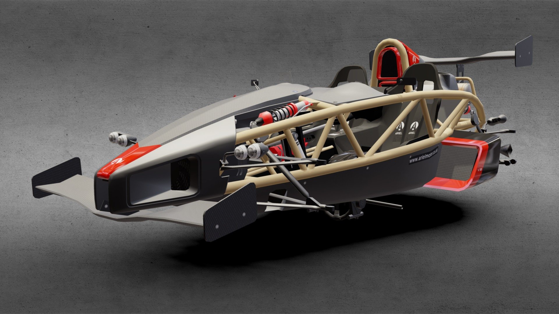[Real Racing 3] 2010 Ariel Atom 500 V8 - Download Free 3D model by ...