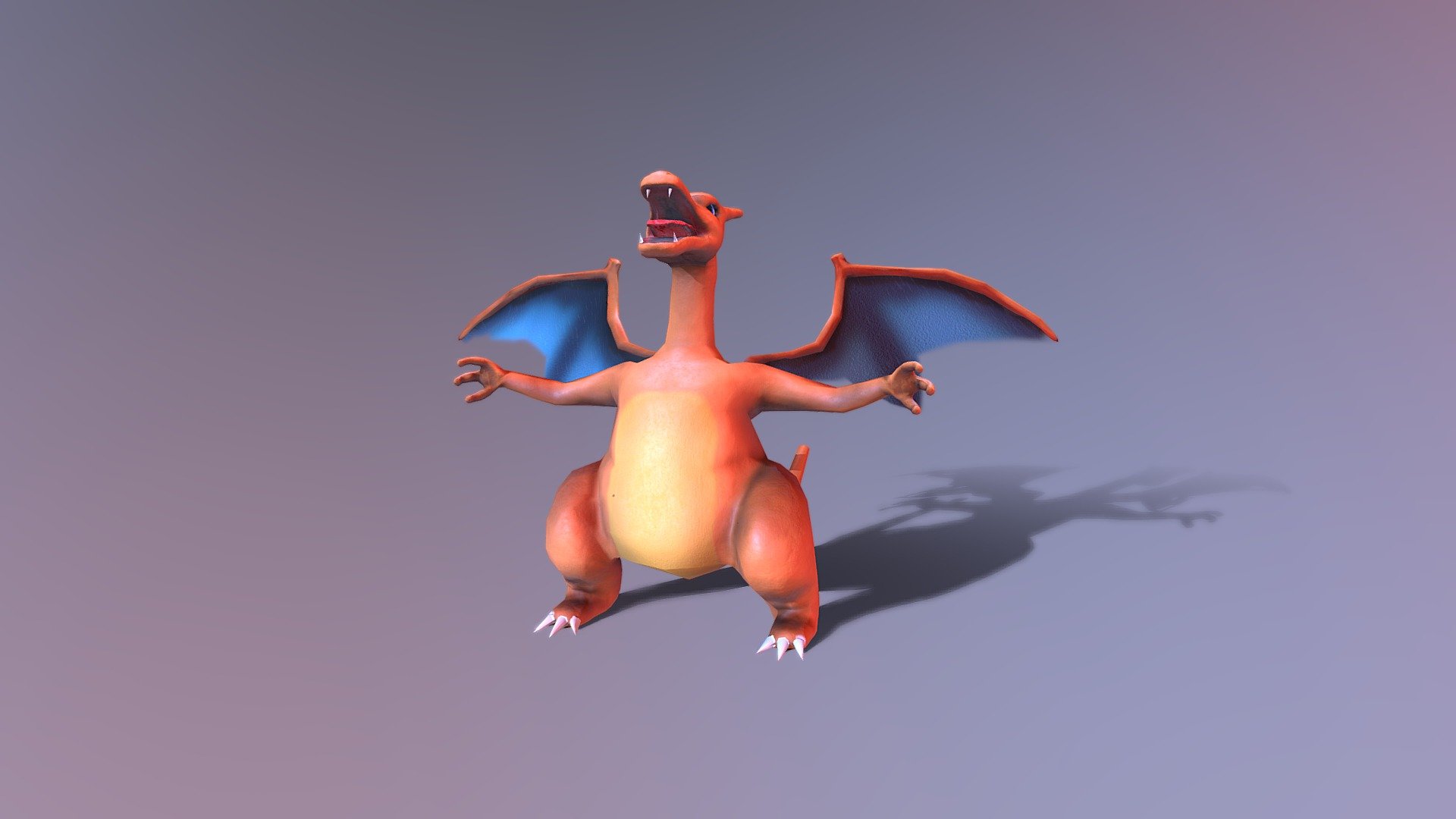 Charizard (Animated) - 3D model by Marcos Henrique (@marcostkg ...