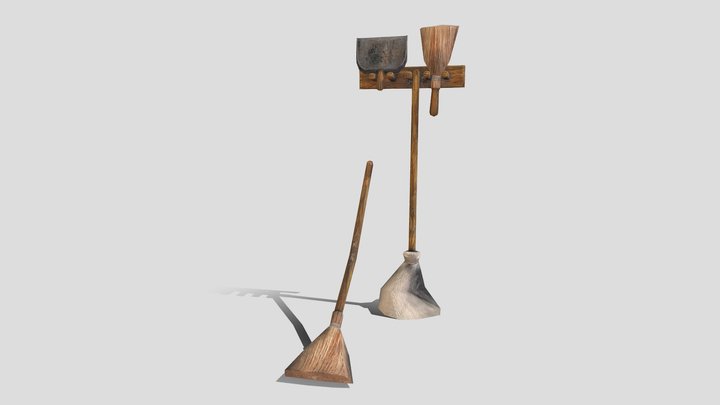 Broom 3D models - Sketchfab