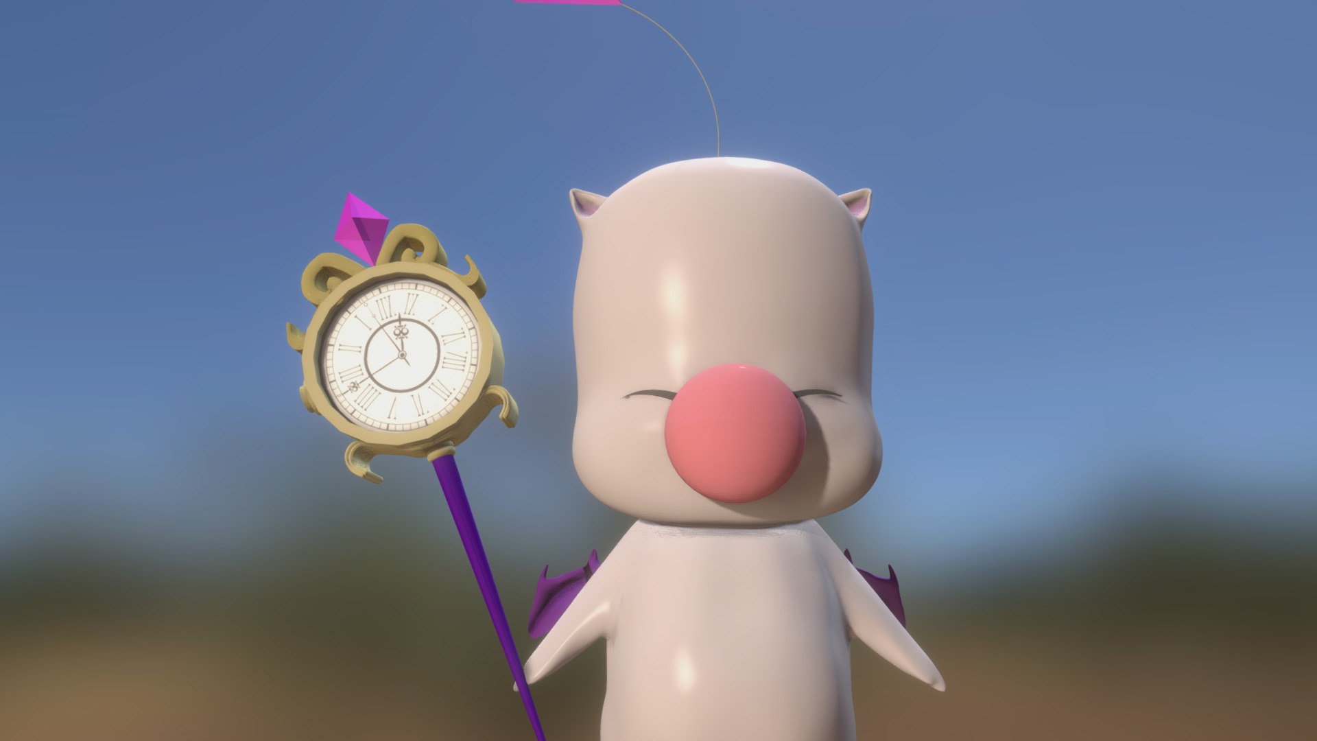 Moogle - 3D model by k2 (@ktwo) [4bc658c] - Sketchfab