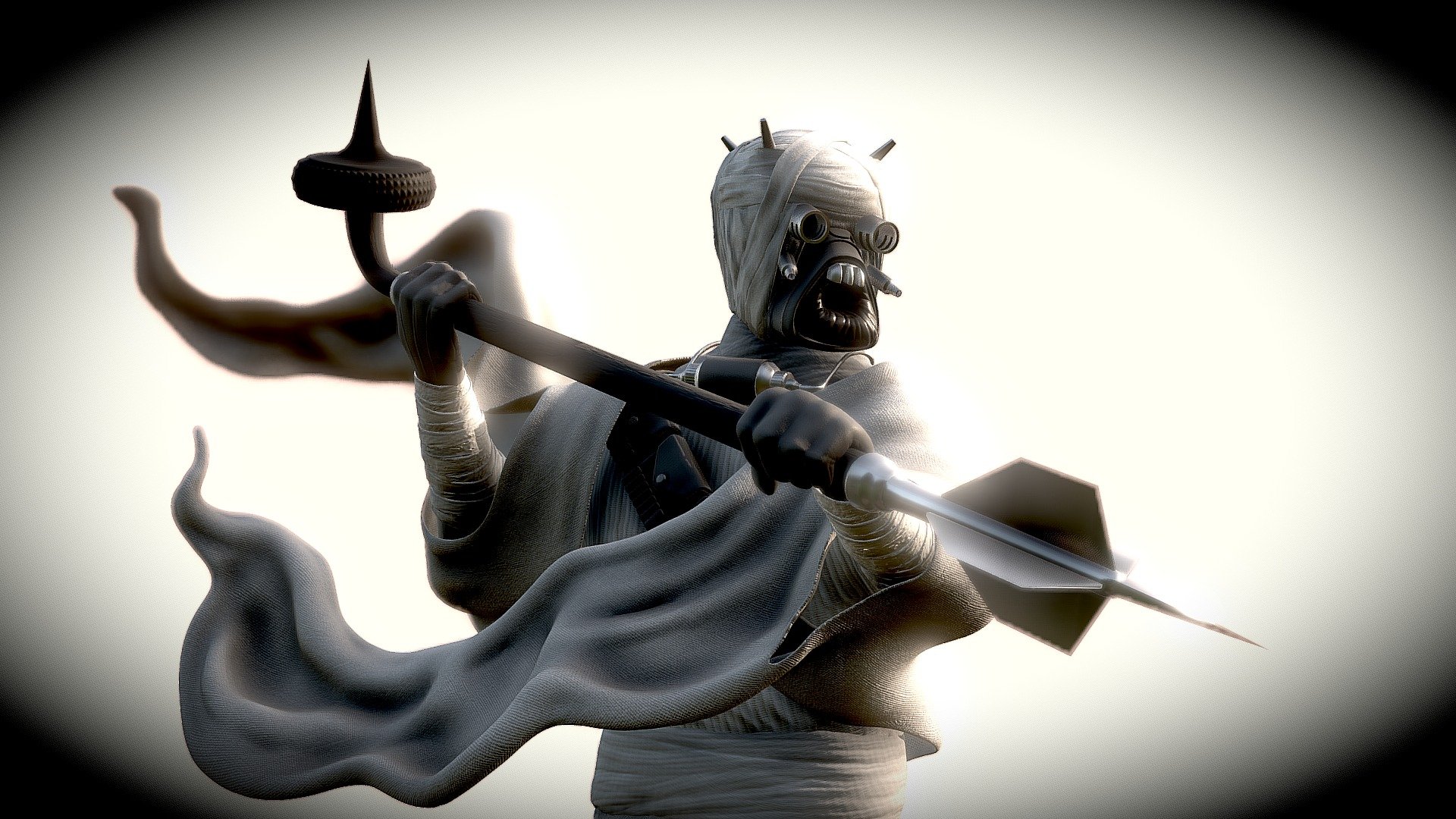 Tusken Raider - Download Free 3D model by jimzorb [4bc7258] - Sketchfab