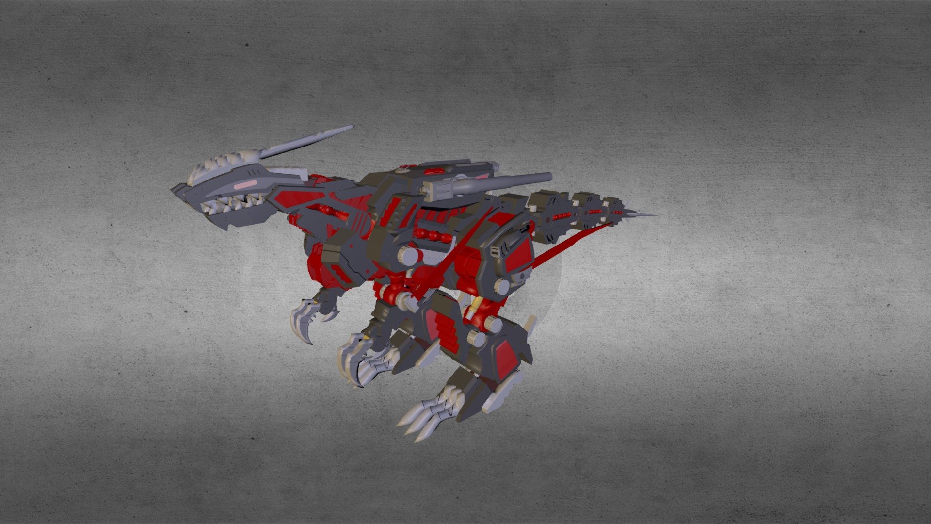 Zoids - Genoblade - 3D model by Tyler Nichols (@nicholtt) [4bc9aa1 ...