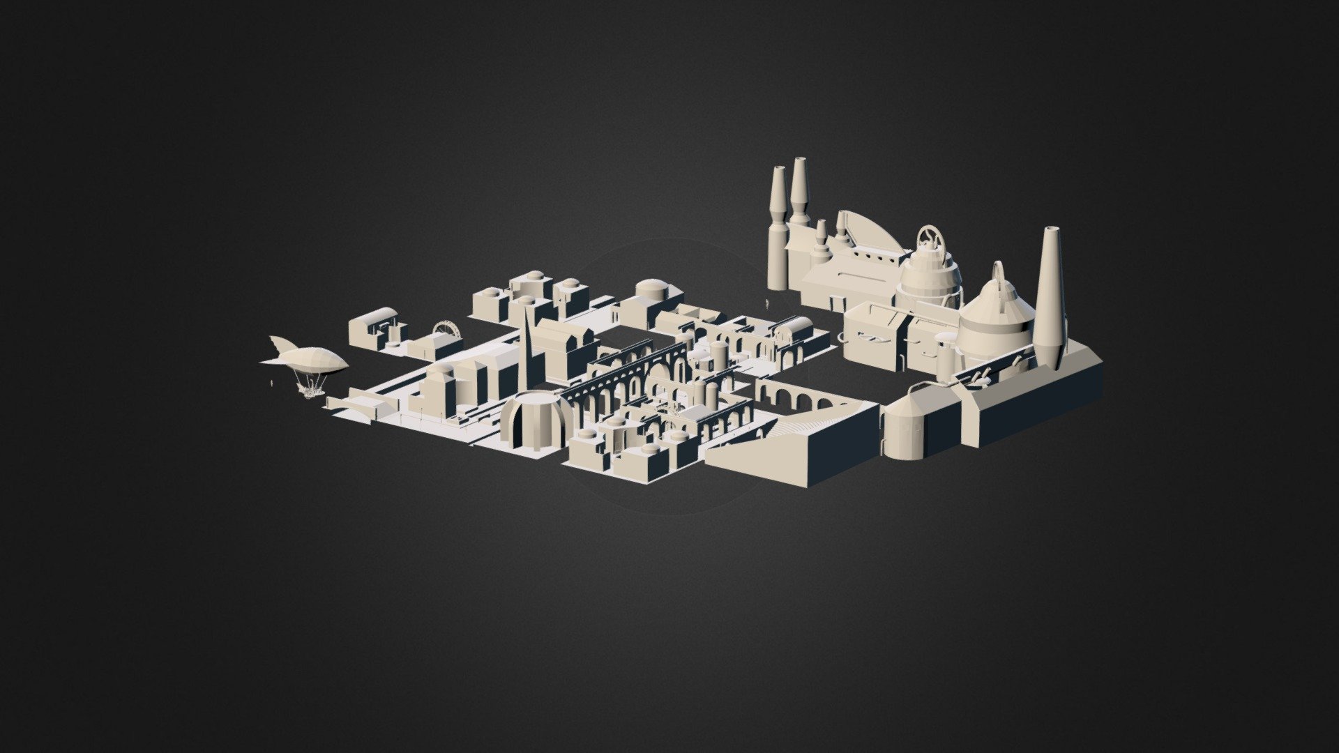 3D Scene - 3D model by amikhat [4bcc440] - Sketchfab