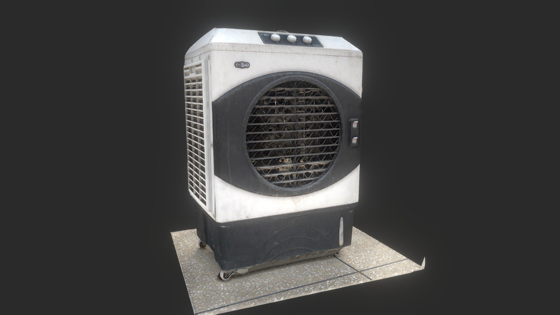 Room Cooler | 3D Scanned - 3D model by SyedWaqasMunir [4bcd634] - Sketchfab