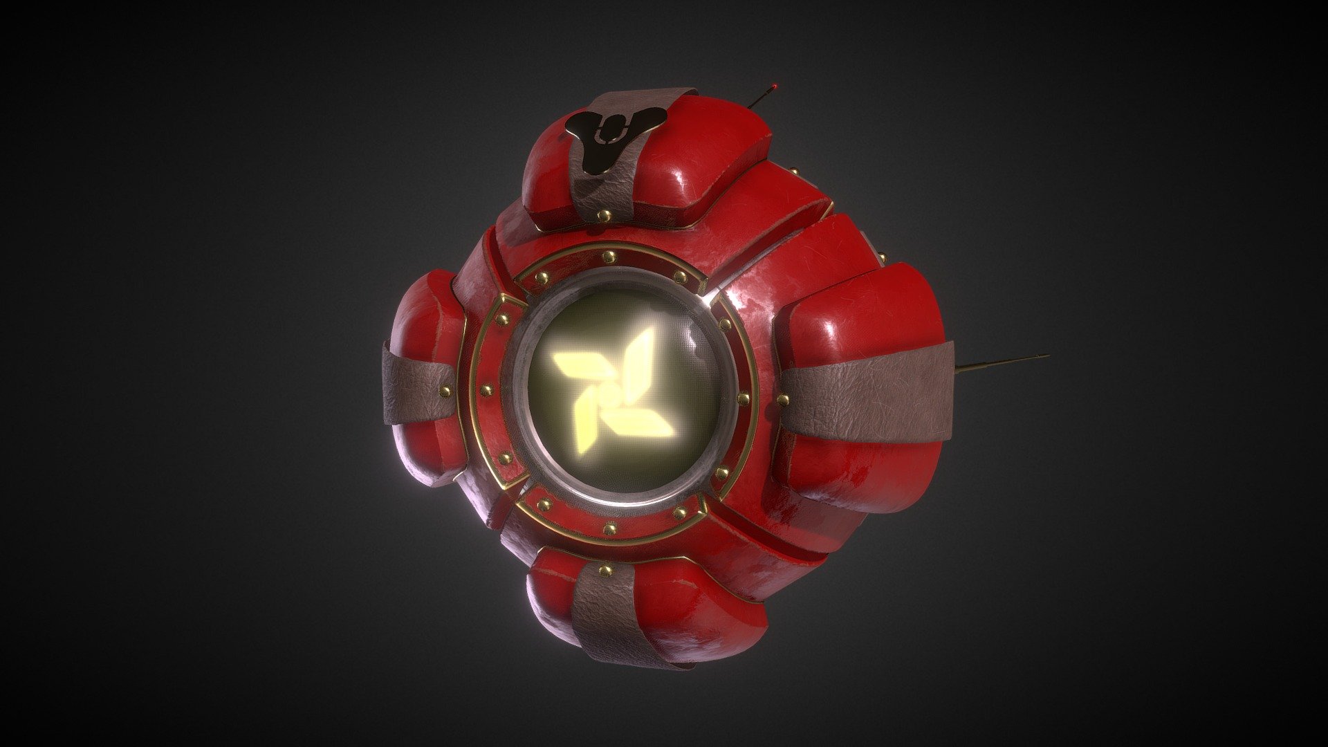Ghost Shell - 3D model by Gonçalo Miranda (@GoncMira02) [4bcde5d ...