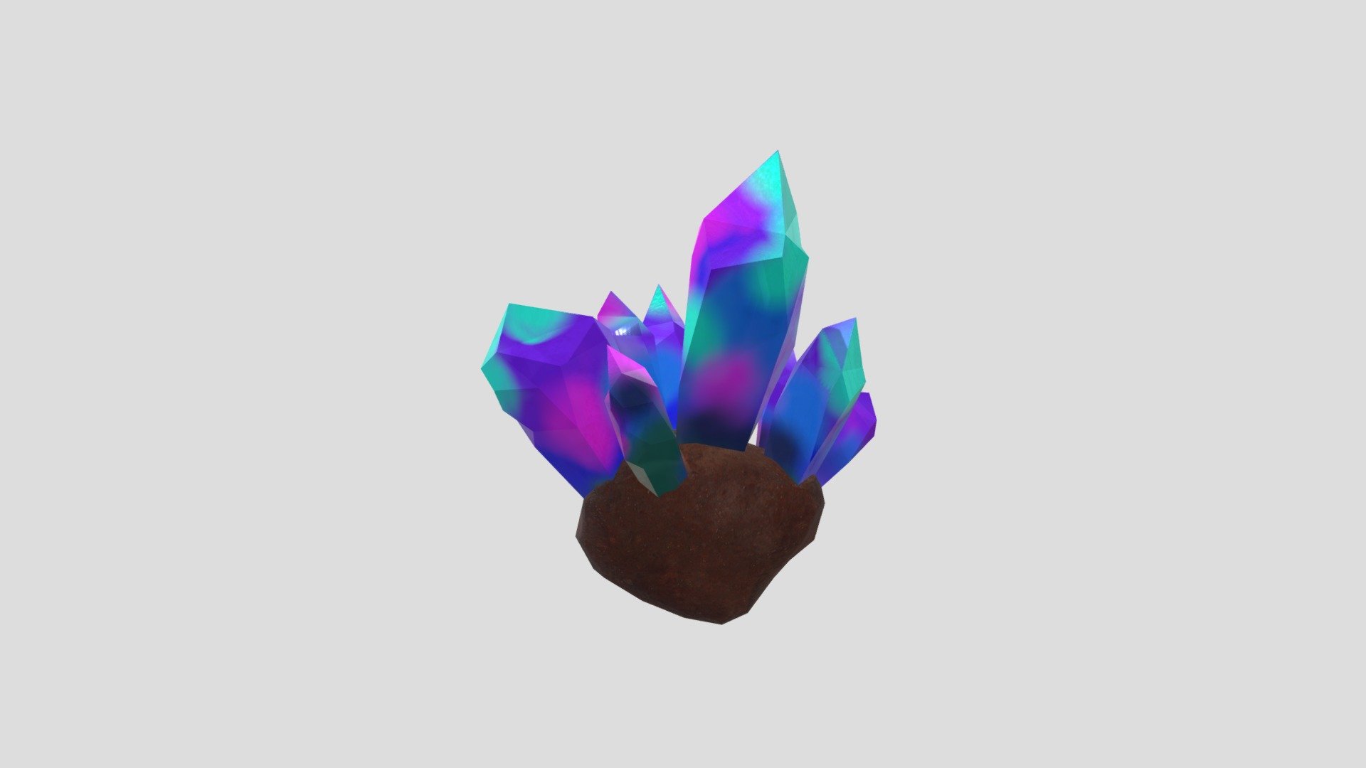 A Study of Crystal Textures - 3D model by thuhuyen_thepurple [4bd2211 ...