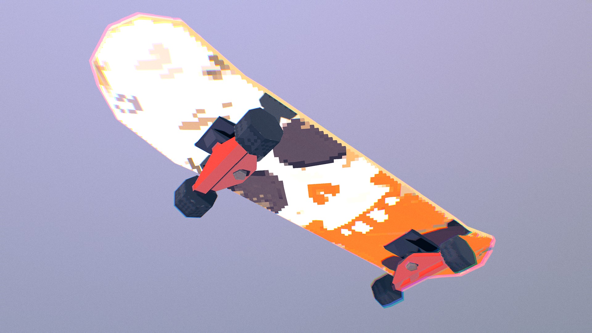 Skateboard - Download Free 3D model by Ren (@IrenaSantoso) [4bd3110 ...
