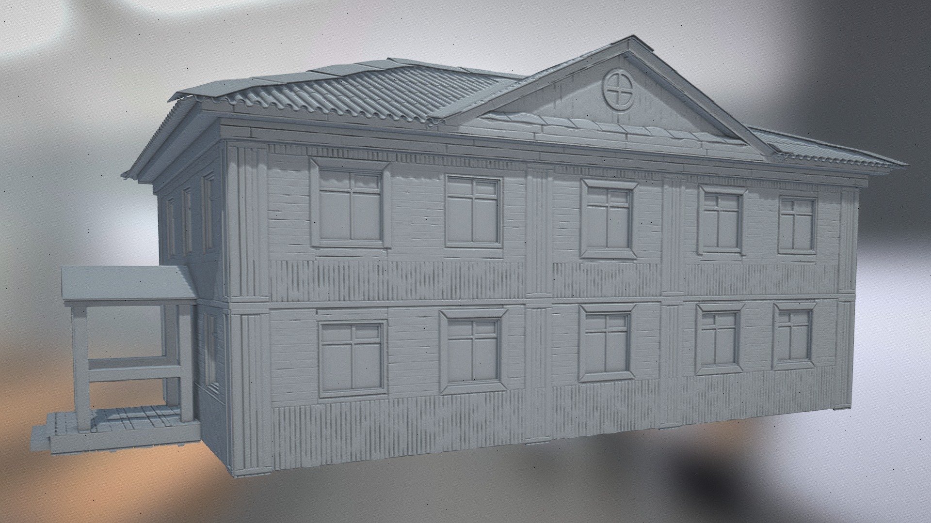Дом который я доделаю когда-нибудь - Download Free 3D model by Sergey ...