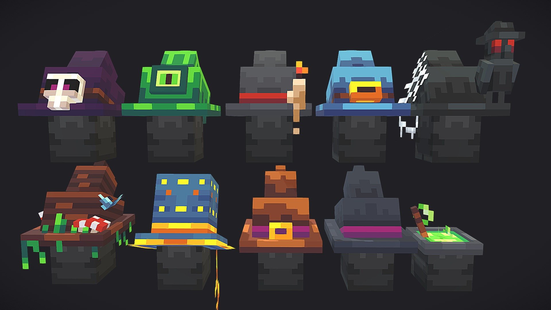 Magic cosmetic pack - Buy Royalty Free 3D model by belka (@belka3 ...