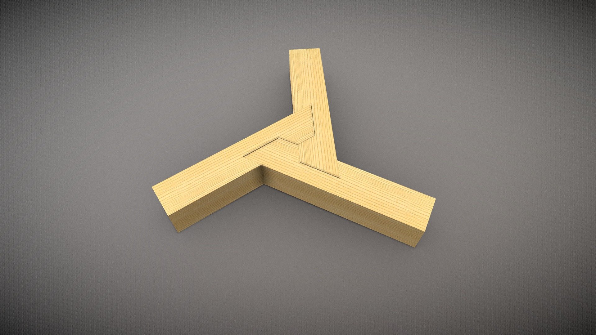 Houtverbinding - Download Free 3D model by Stichting Consortium ...